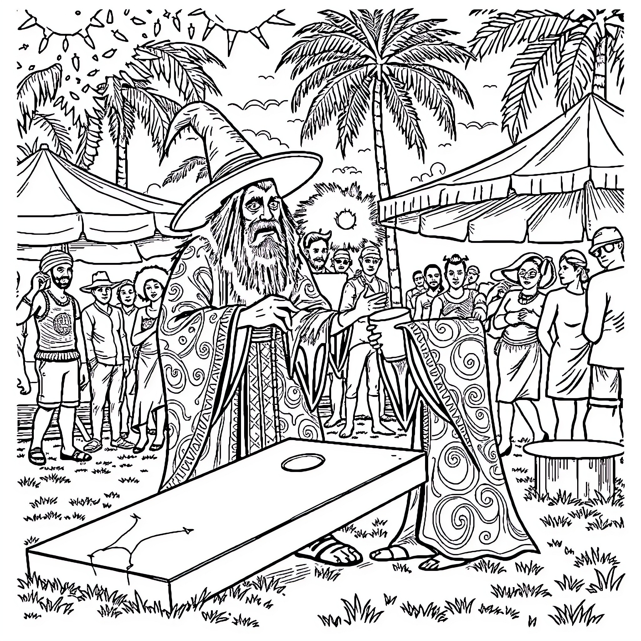 Best Voodoo Witch Doctor Coloring Pages (Free Printable PDF)