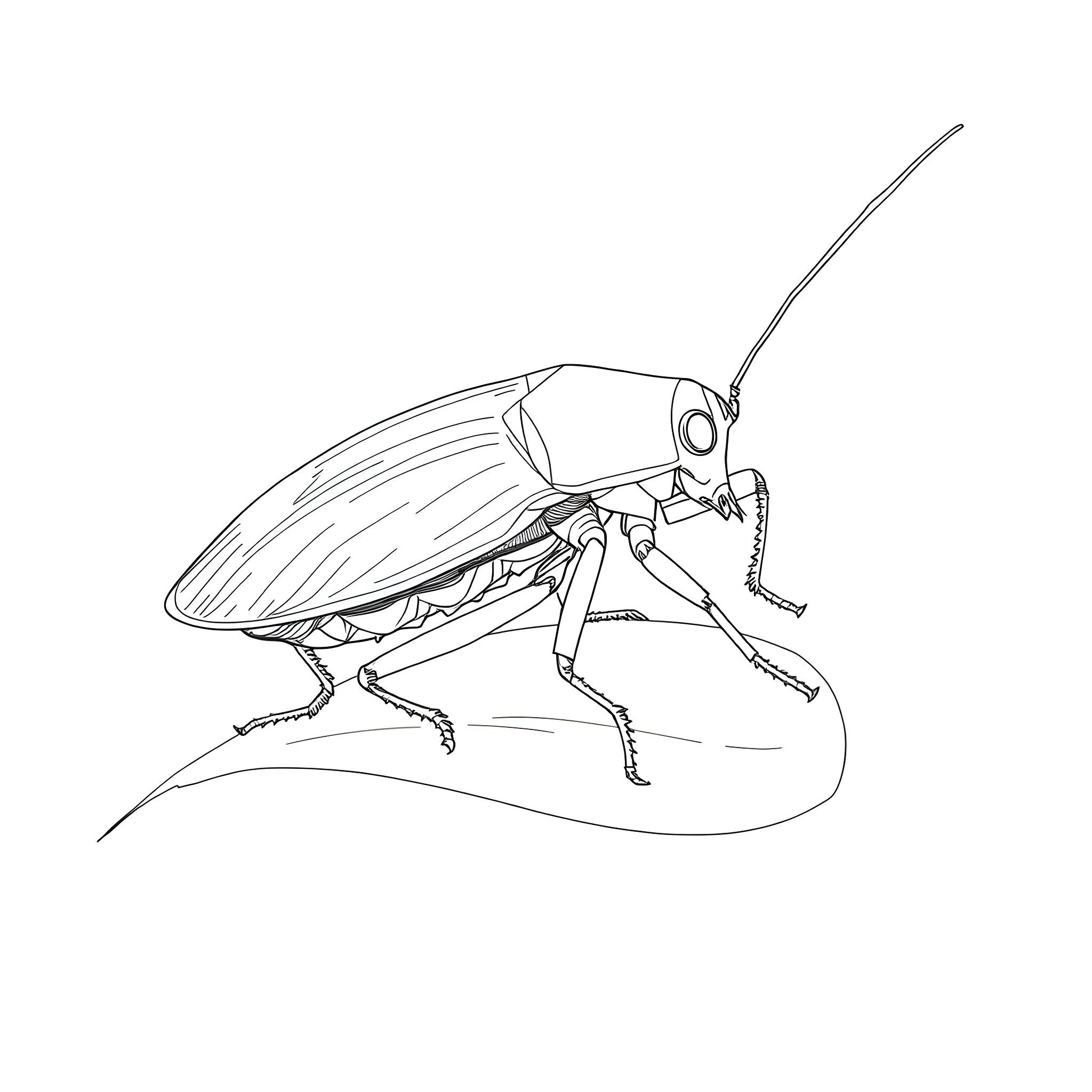 54 Best Cockroach Coloring Pages (Free Printable PDFs)