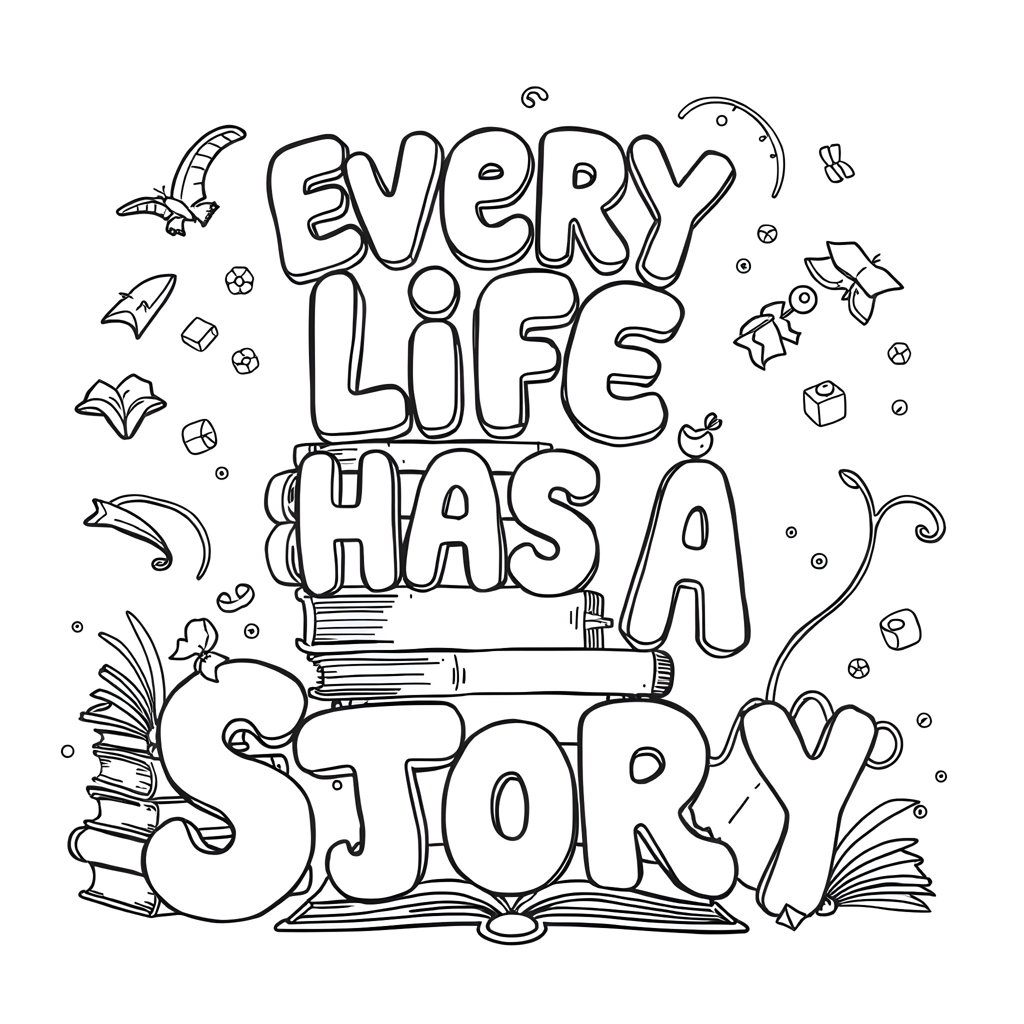 115 Best Book Coloring Pages (Free Printable PDFs)