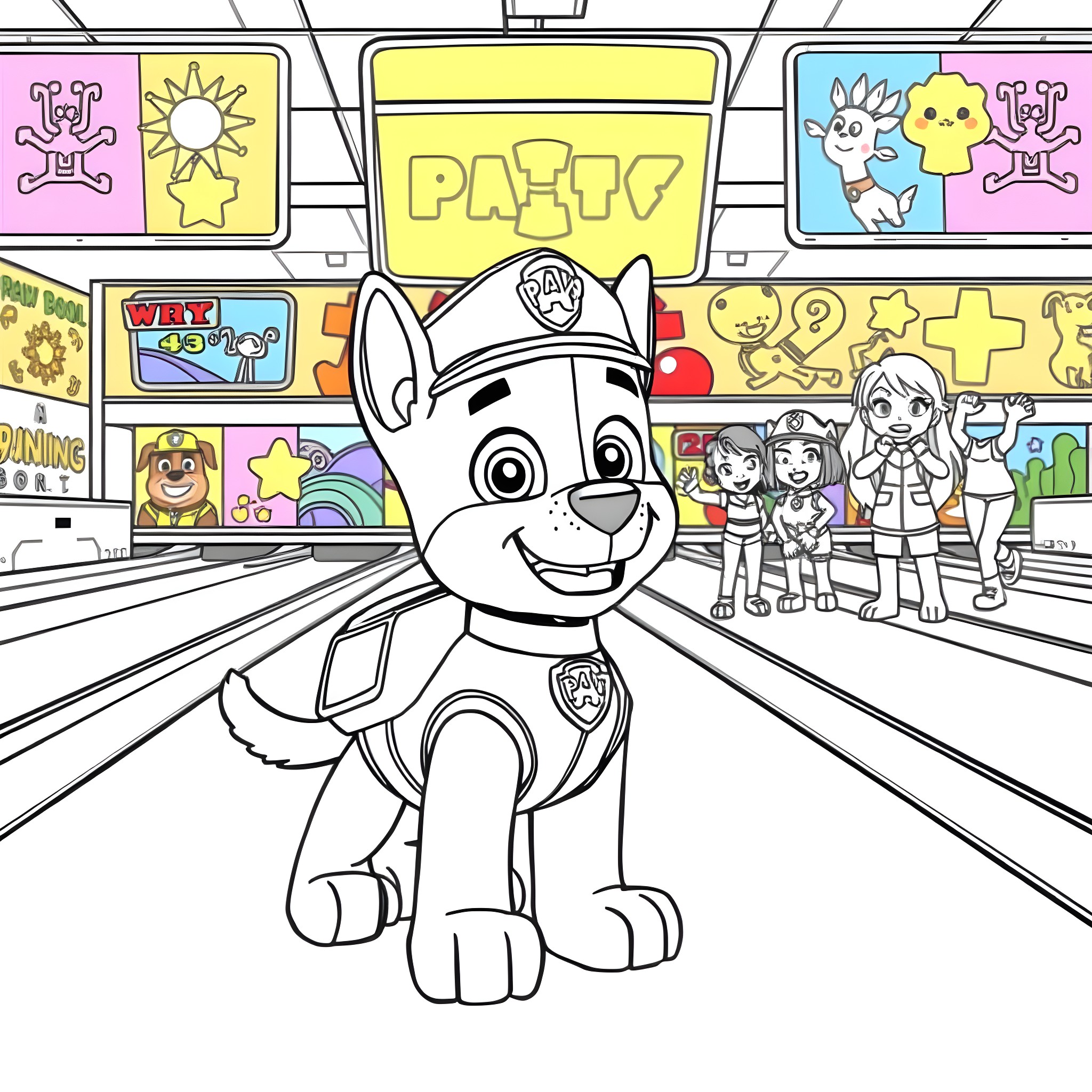 Best Chase Coloring Pages (Free Printable PDF)