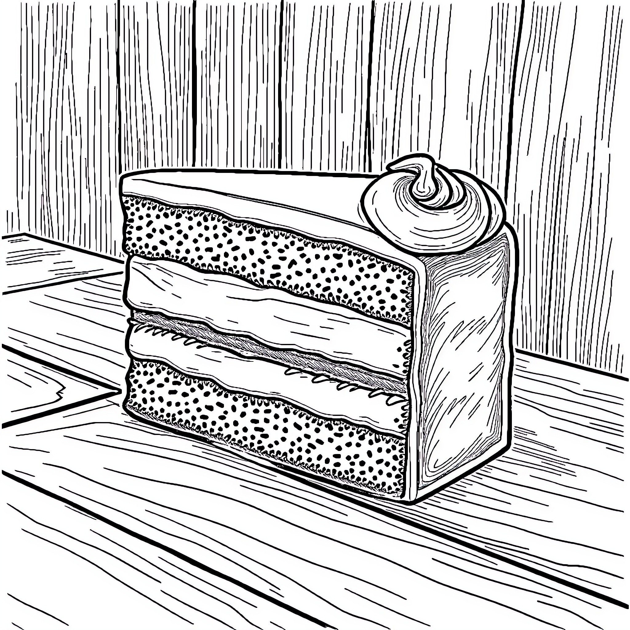 Best Cake Coloring Pages (Free Printable PDF)