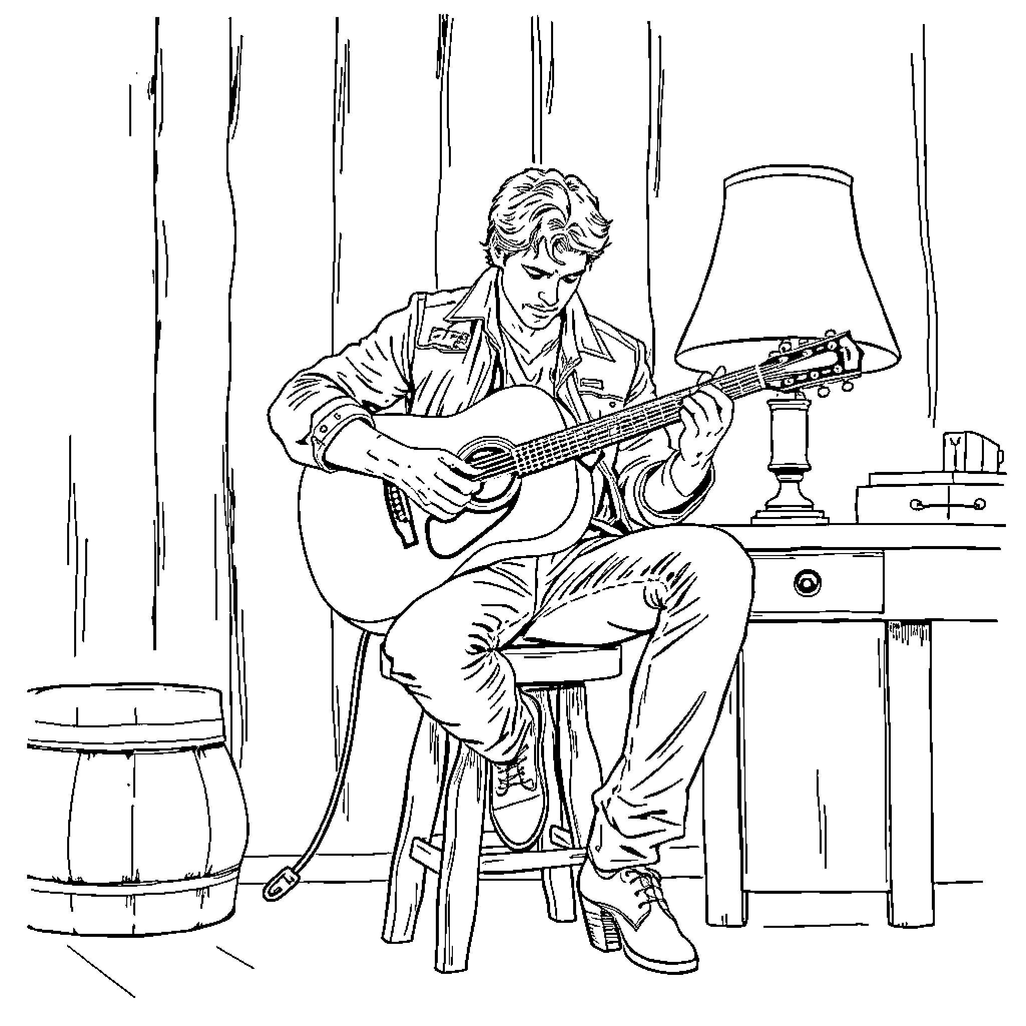 Best Dean Winchester Coloring Pages (Free Printable PDF)
