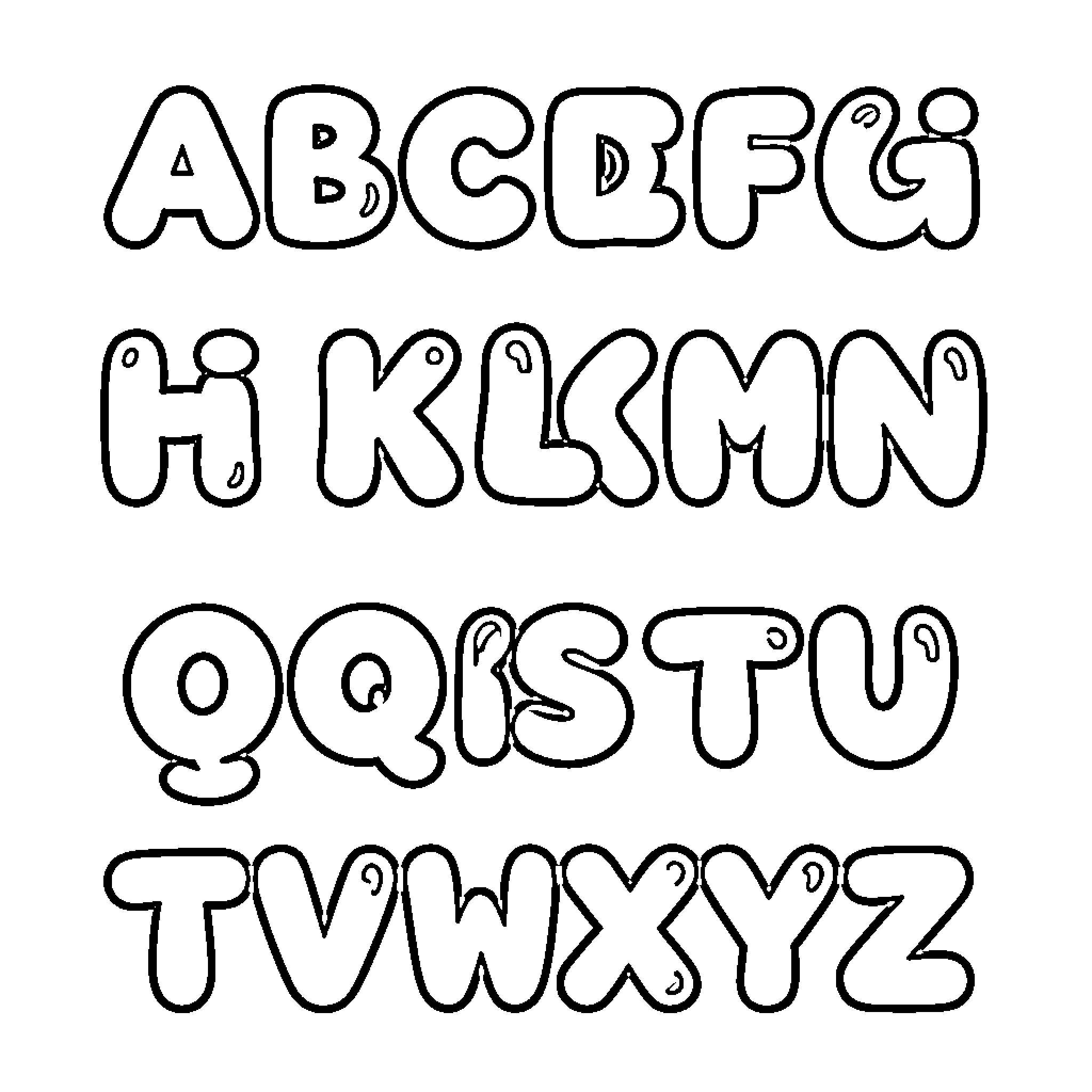 Best Letter Coloring Pages (Free Printable PDF)