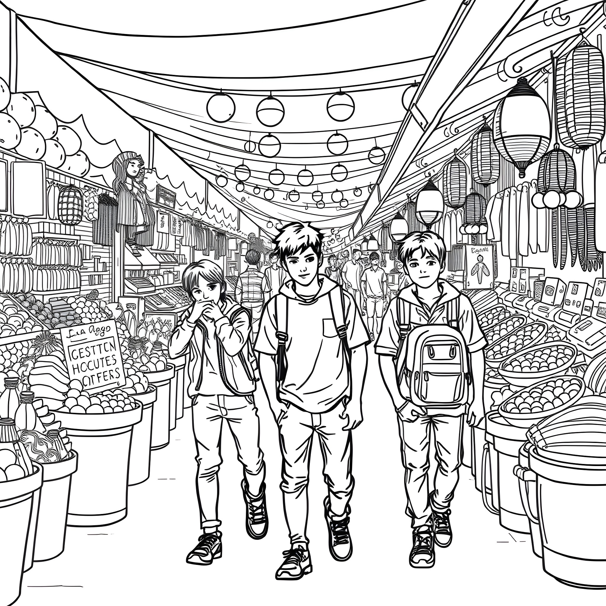 Best Teen Boy Coloring Pages (Free Printable PDF)