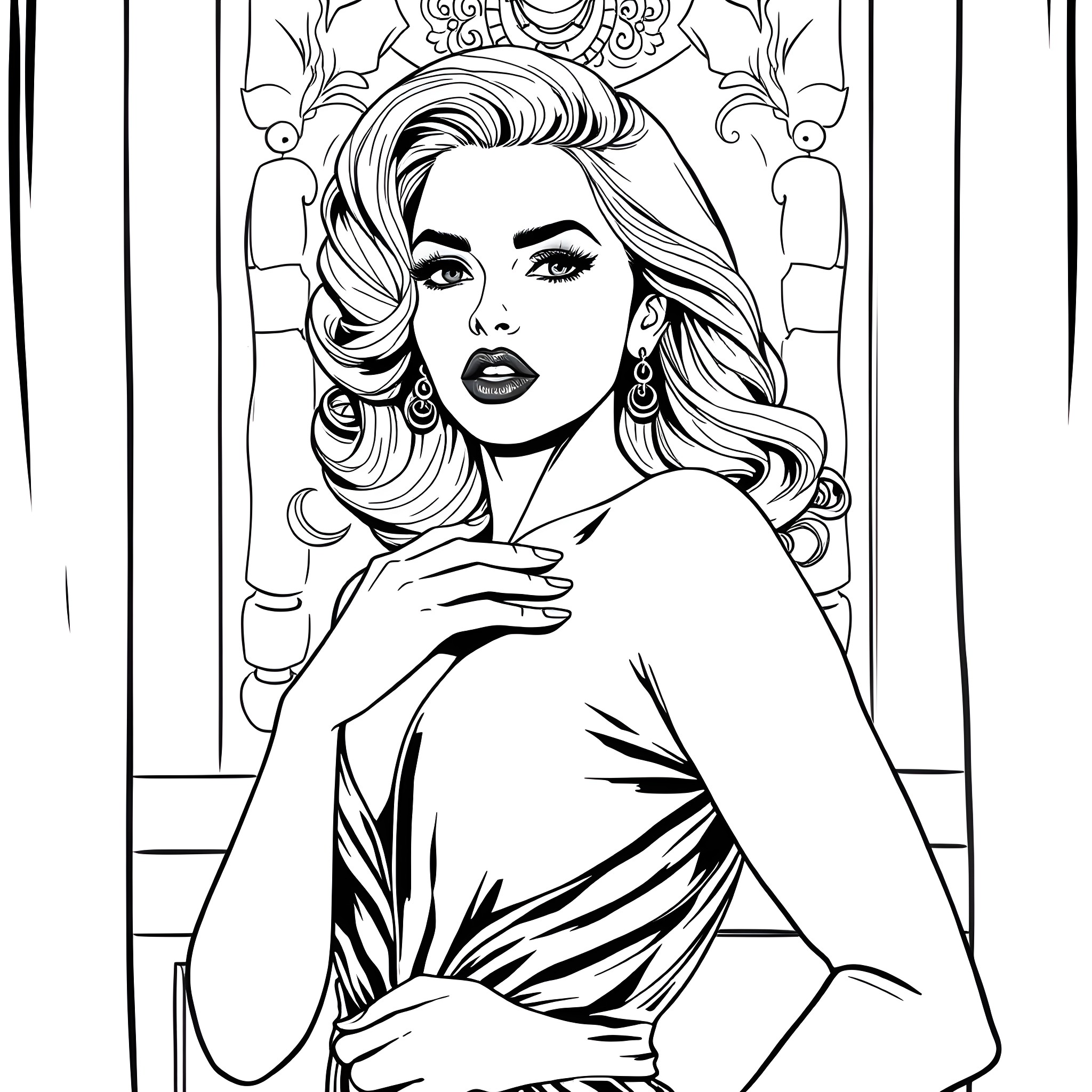 Best Scarlett Johansson Coloring Pages (Free Printable PDF)