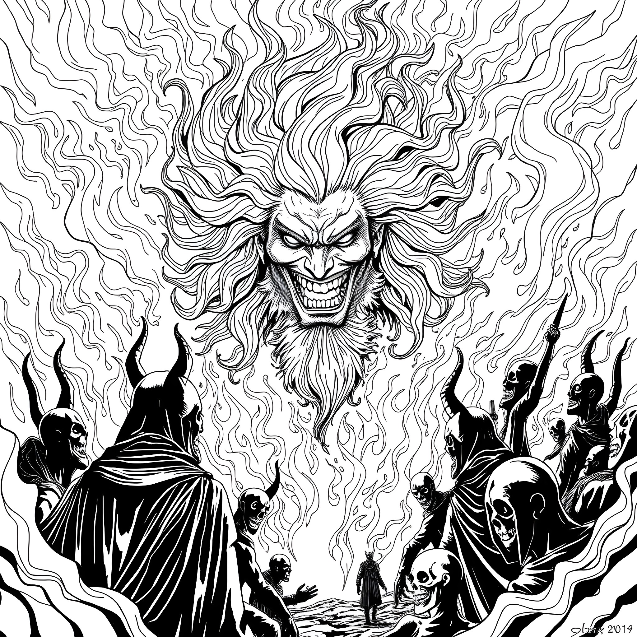 Best Hades Coloring Pages (Free Printable PDF)