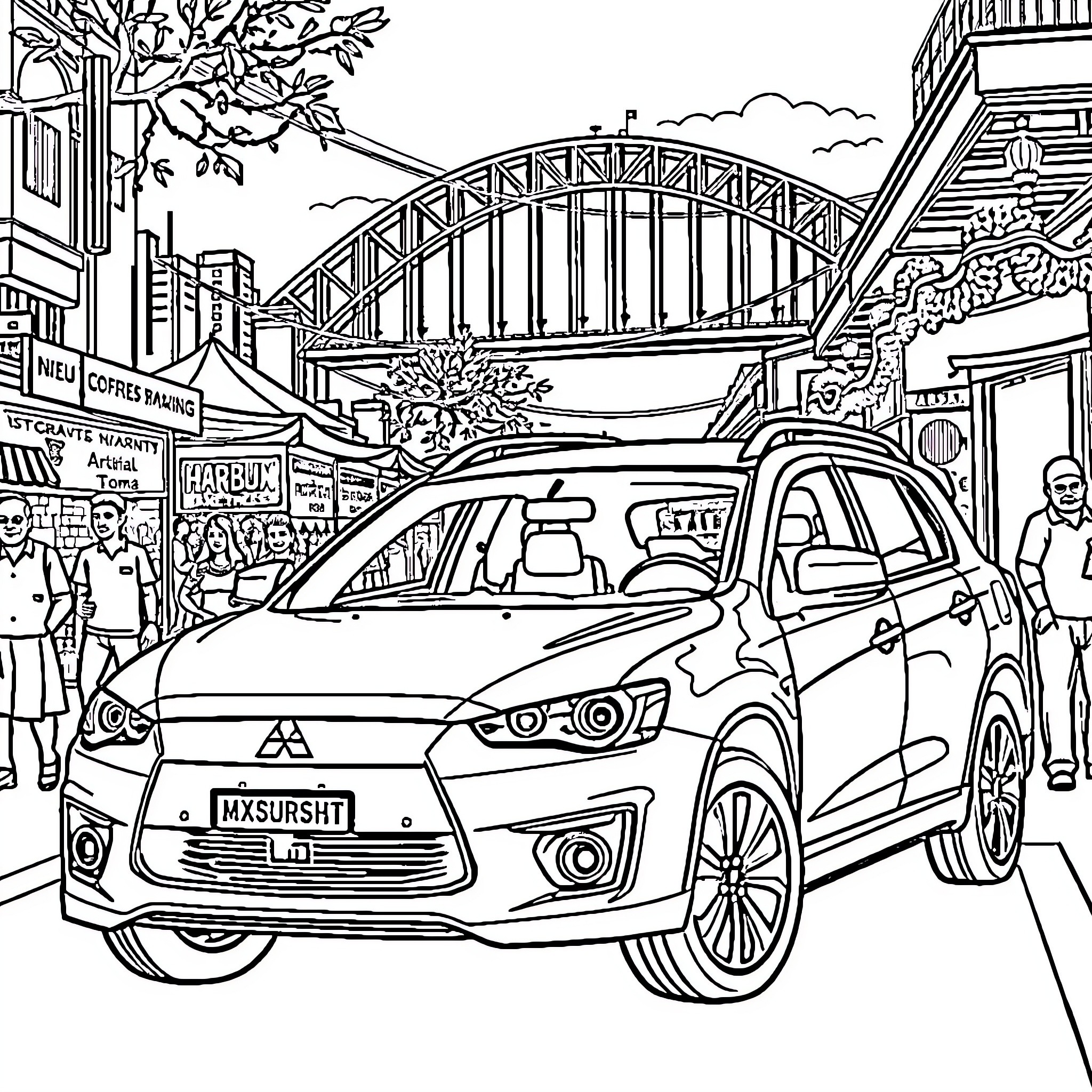 Best Mitsubishi Magna Coloring Pages (Free Printable PDF)