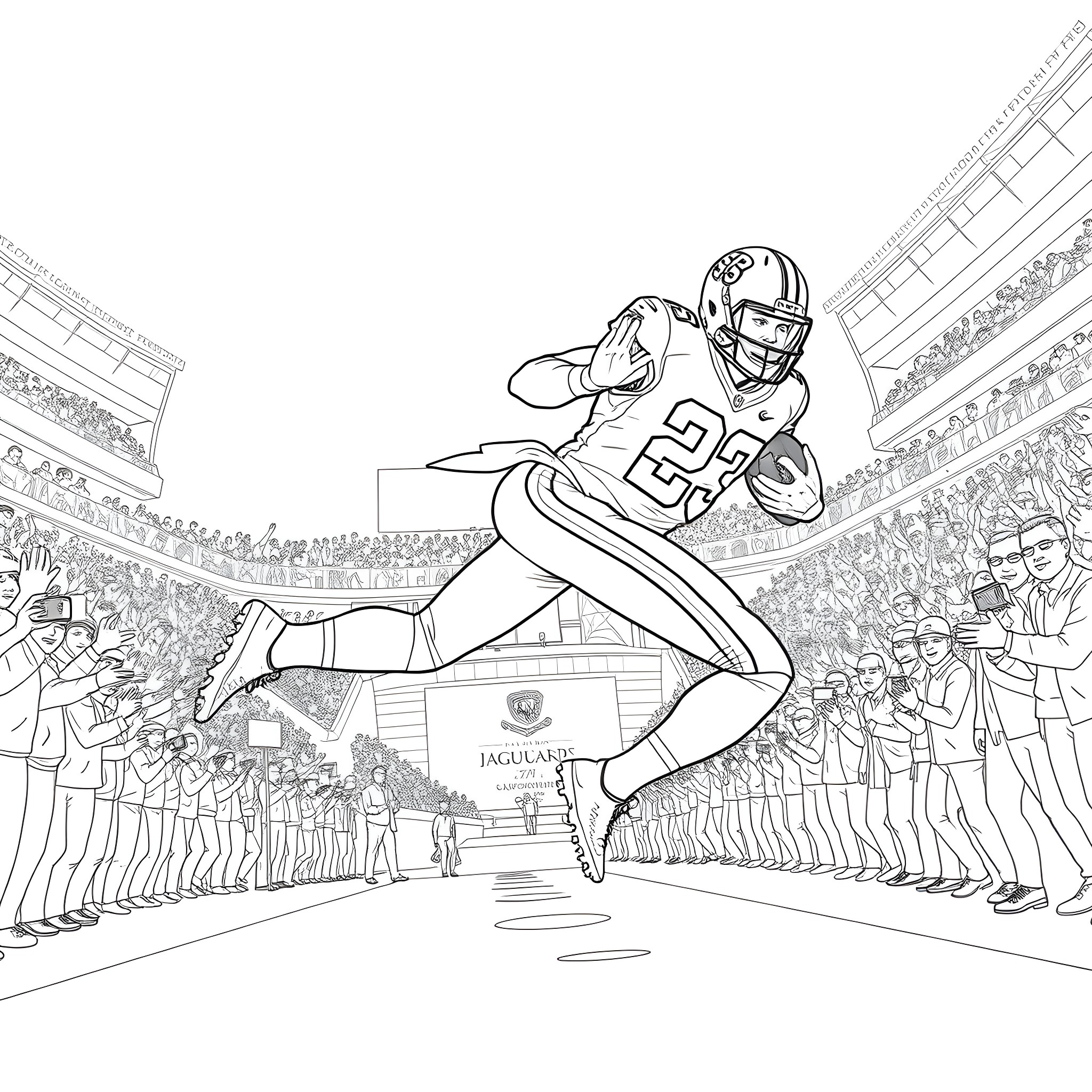 Best Saquon Barkley Coloring Pages (Free Printable PDF)