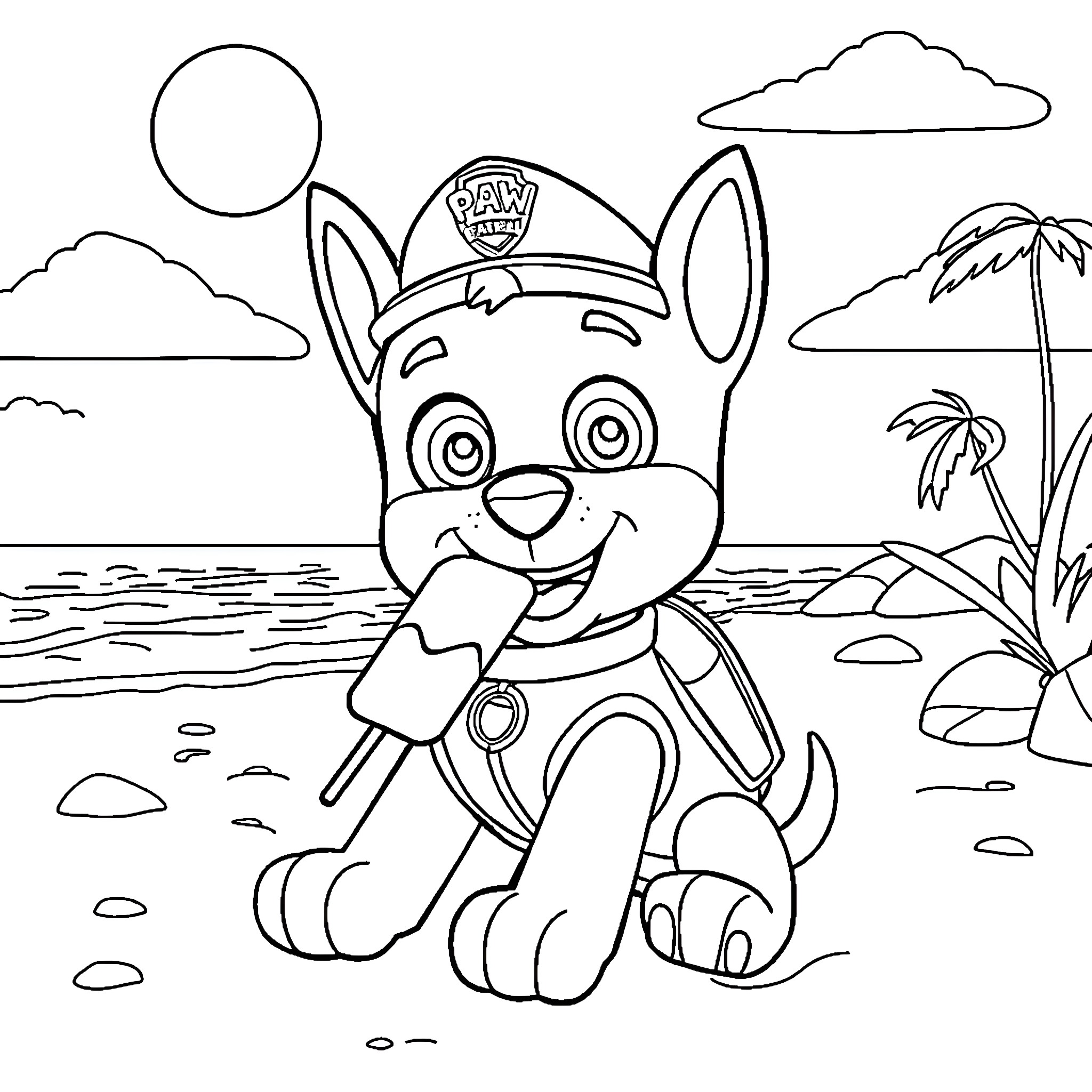 Best Chase Coloring Pages (Free Printable PDF)
