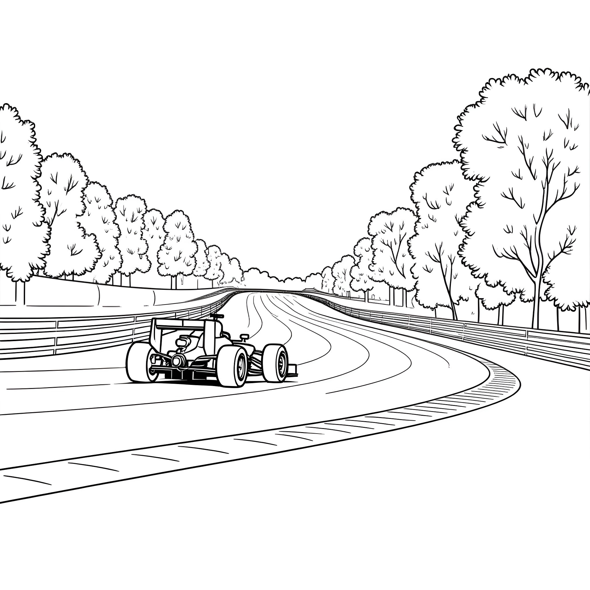 3 Best F1 Car Coloring Pages (Free Printable PDFs)