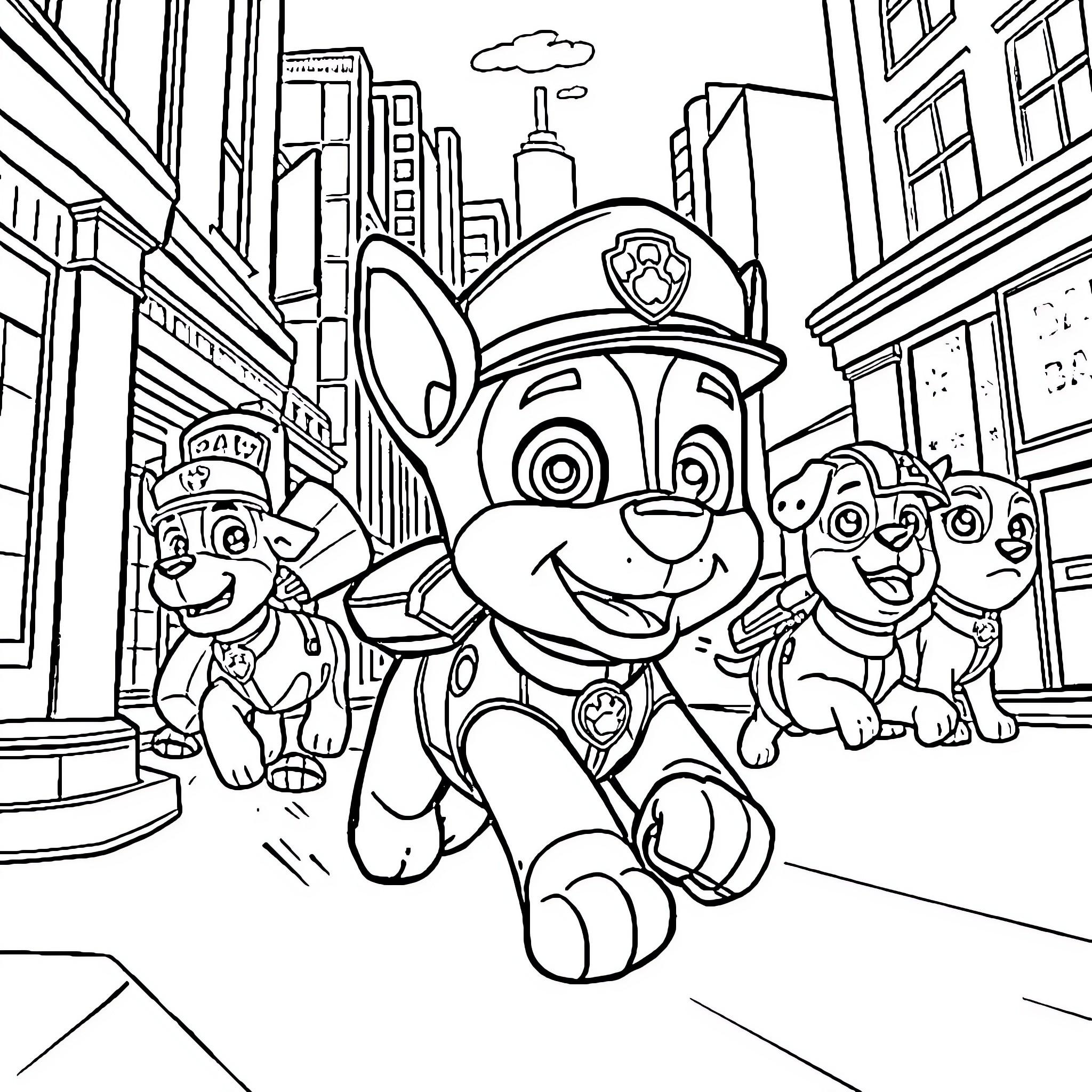 Best Chase Coloring Pages (Free Printable PDF)