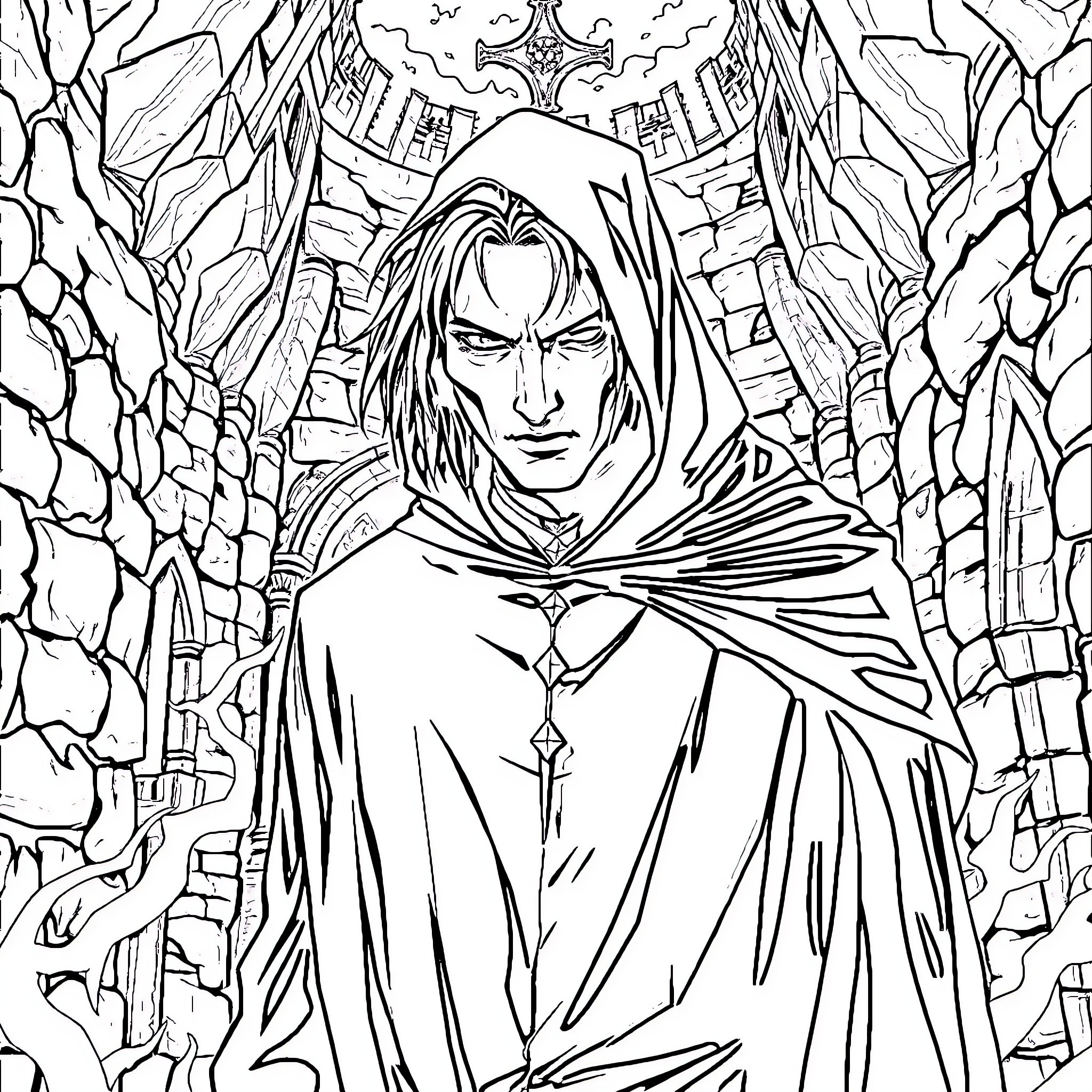 Best Vampires Fall Origenes Coloring Pages (Free Printable PDF)