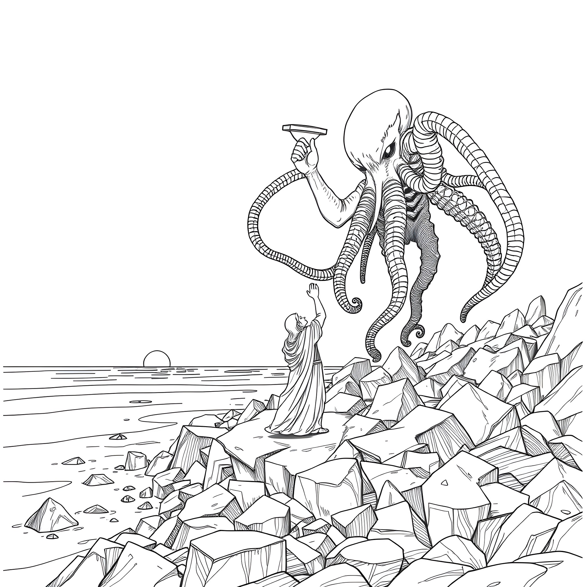 Best Cthulhu Coloring Pages (Free Printable PDF)