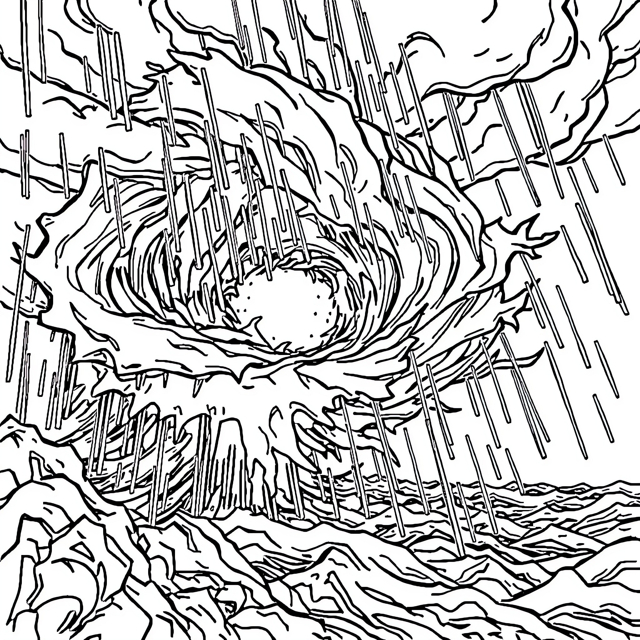 Best Hurricane Coloring Pages (Free Printable PDF)