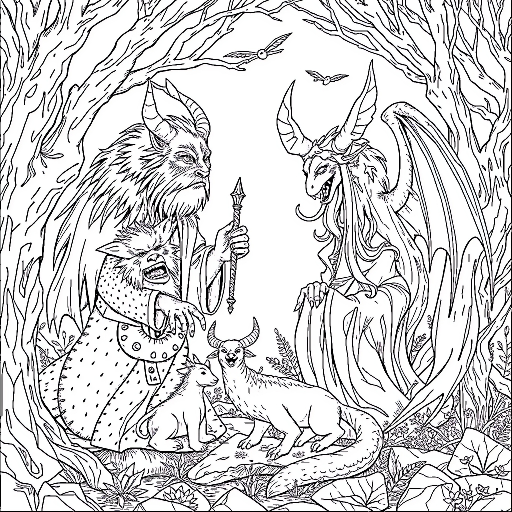 Best Grimms Fairy Tale Coloring Pages (Free Printable PDF)