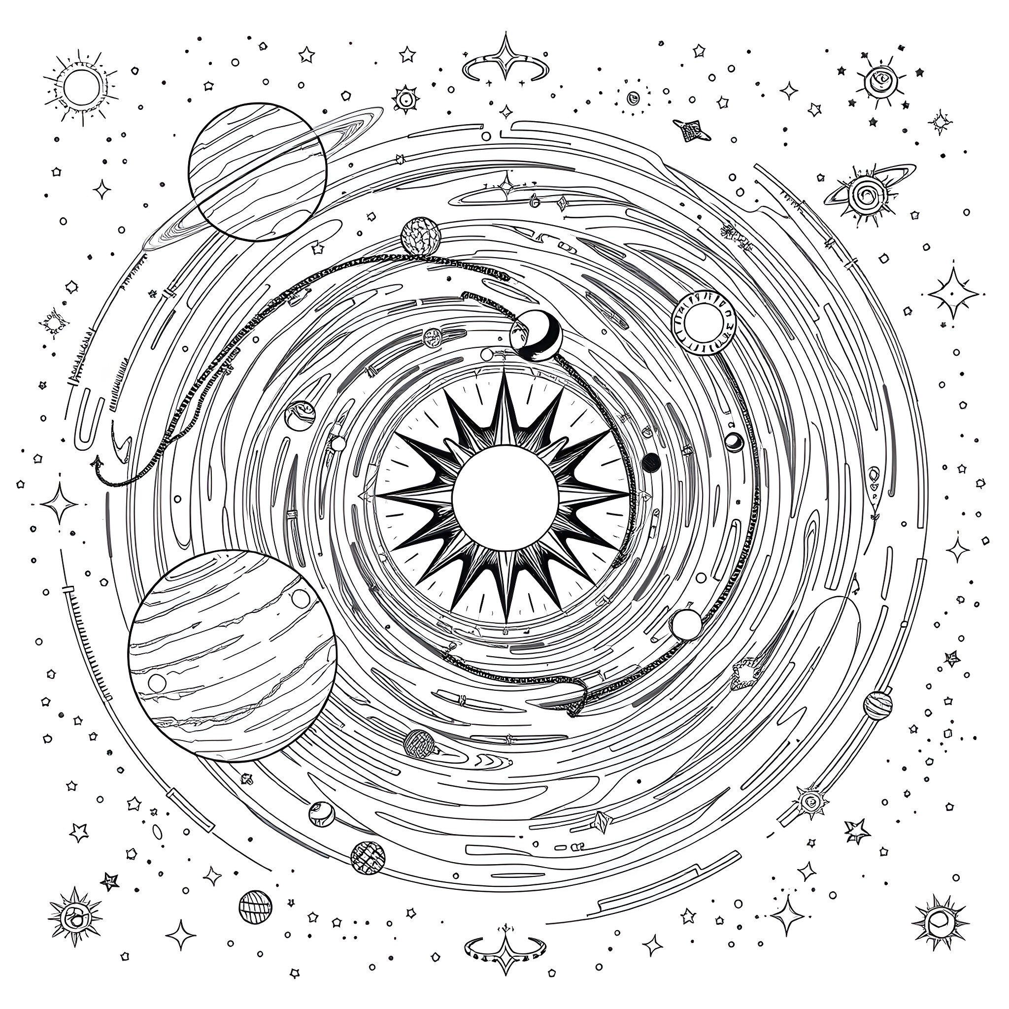 Best Solar System Coloring Pages (Free Printable PDF)