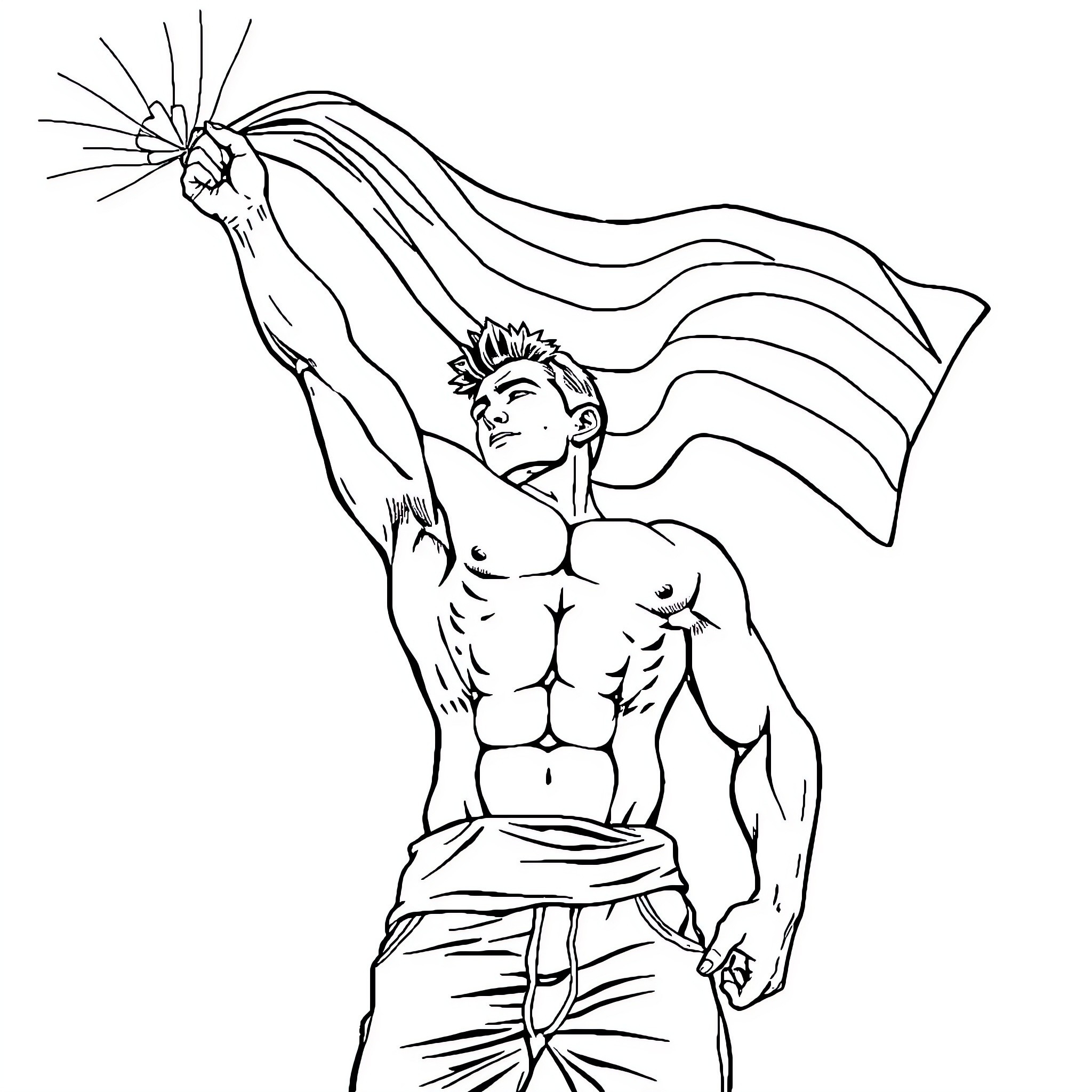 10 Best Muscle Man Coloring Pages (Free Printable PDFs)