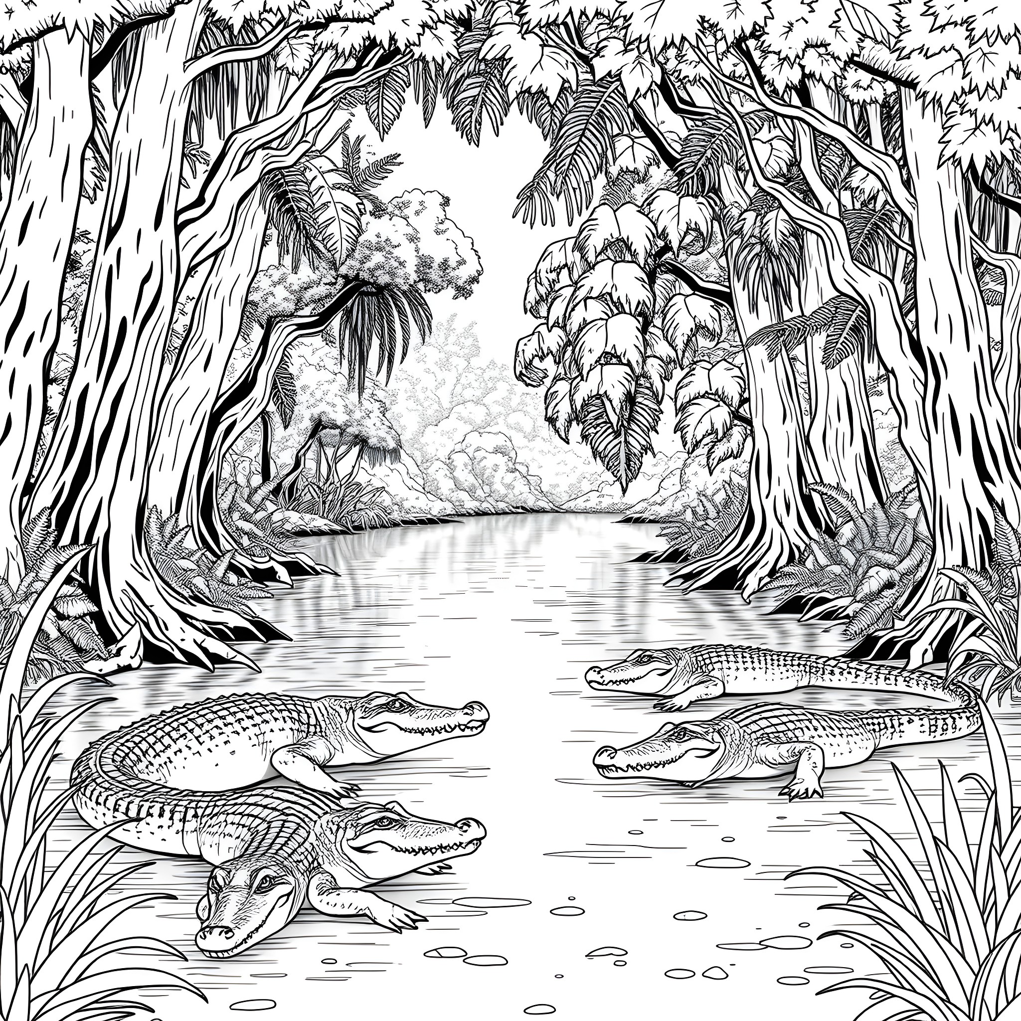 Best Alligator Coloring Pages (Free Printable PDF)