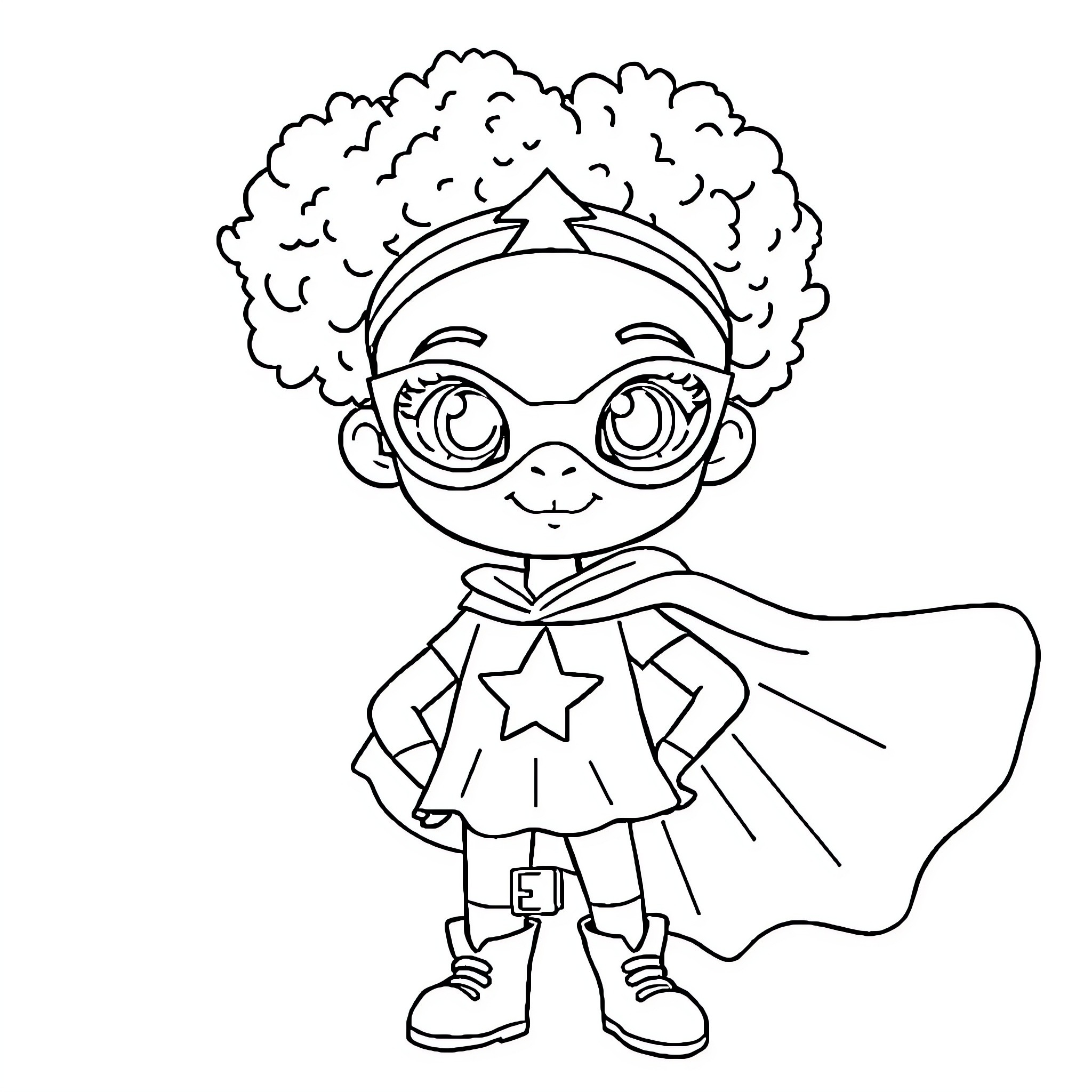 Best Superhero Girl Coloring Pages (Free Printable PDF)