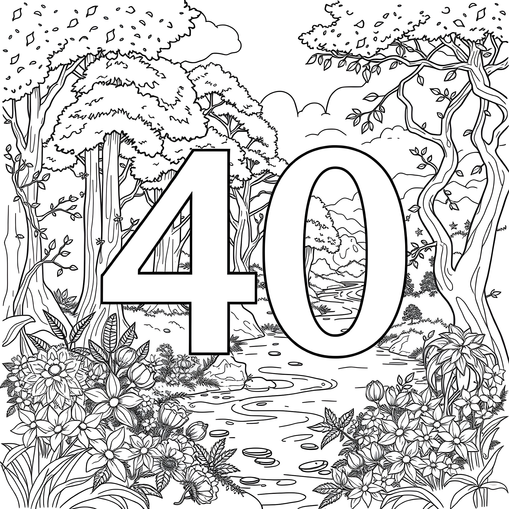 Best Number Coloring Pages (Free Printable PDF)