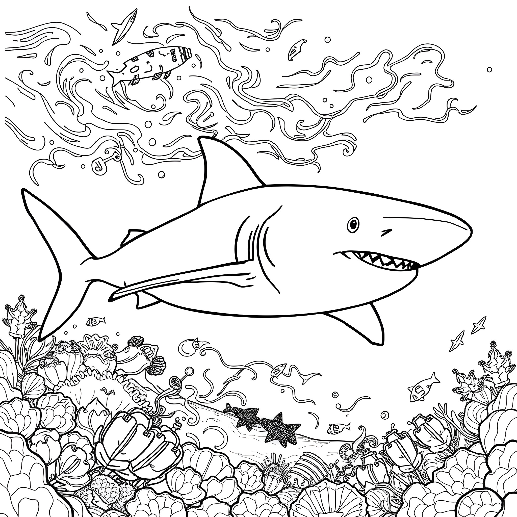10 Best Lemon Shark Coloring Pages (Free Printable PDFs)