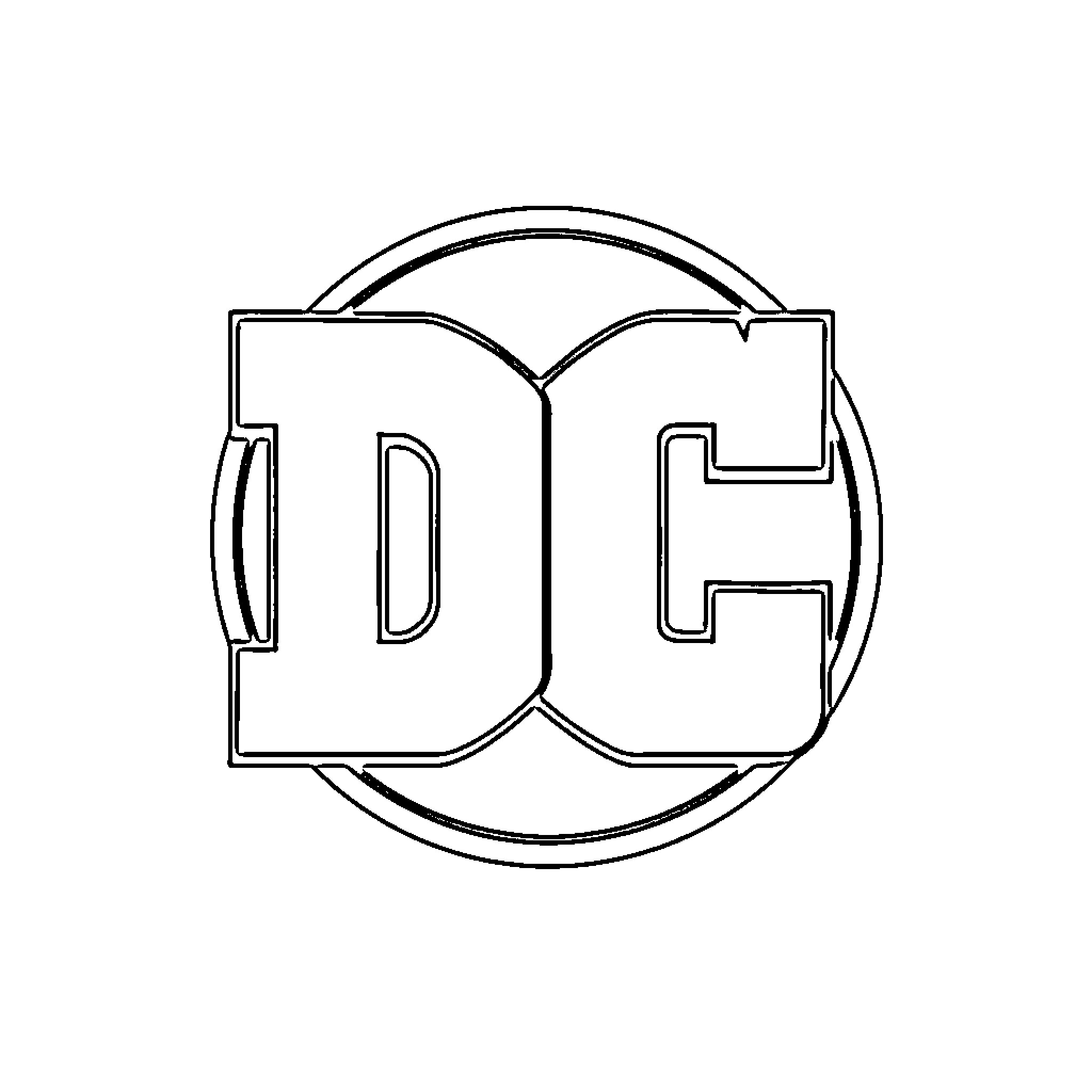 Best DC Logo Coloring Pages (Free Printable PDF)