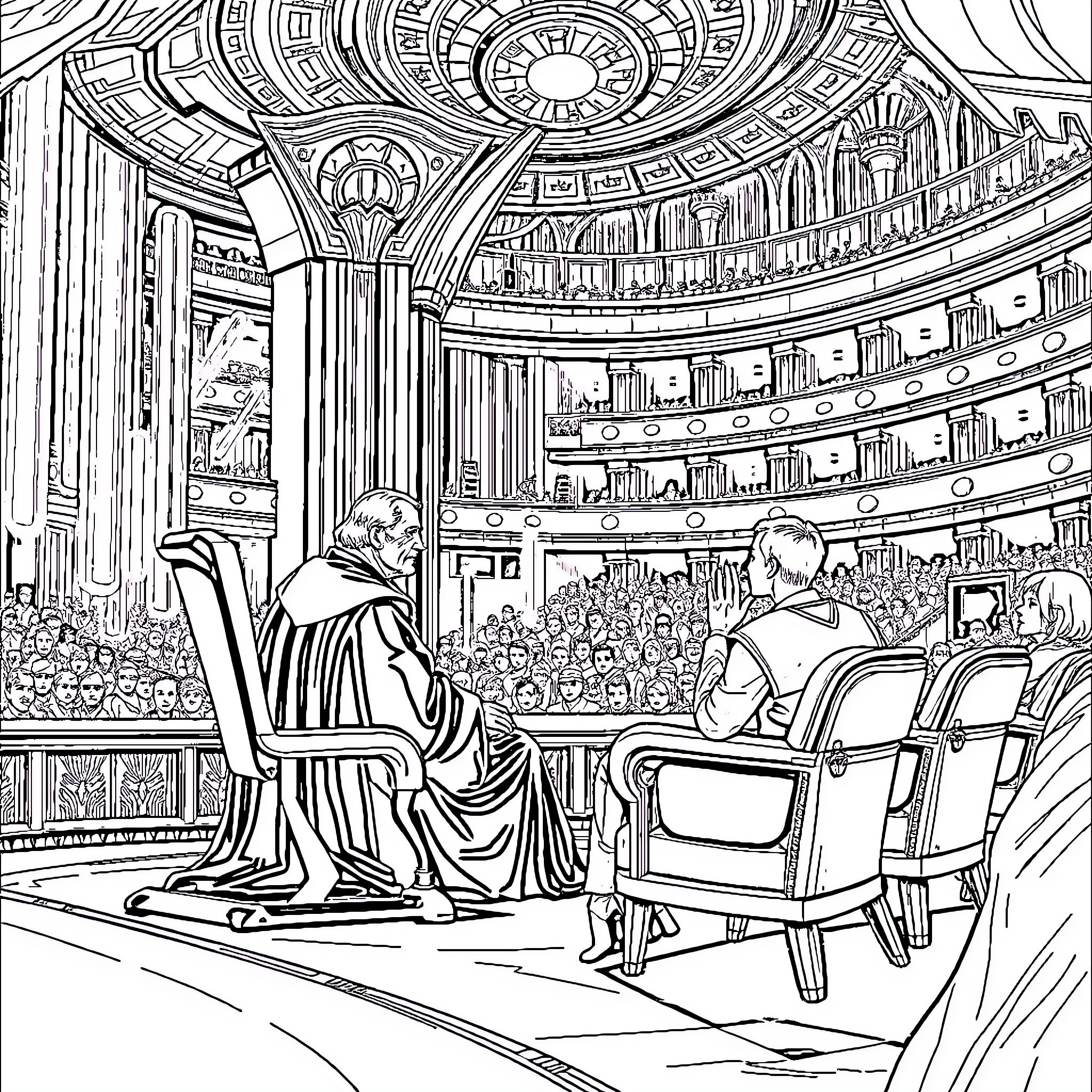 Best Palpatine Coloring Pages (Free Printable PDF)