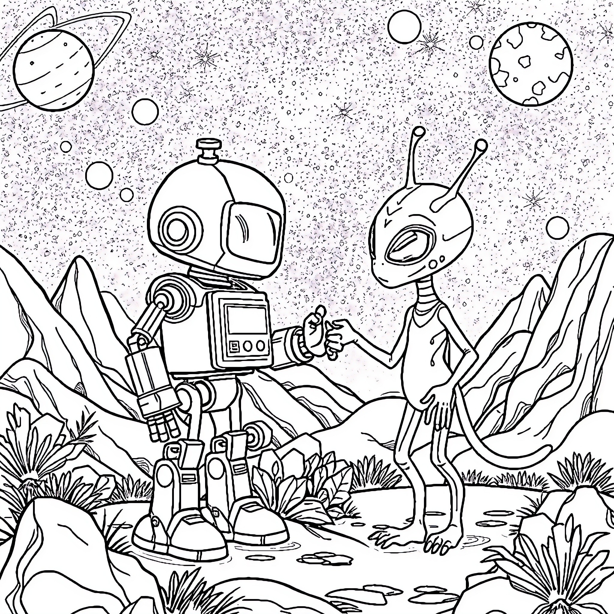 Best Astrobot Coloring Pages (Free Printable PDF)