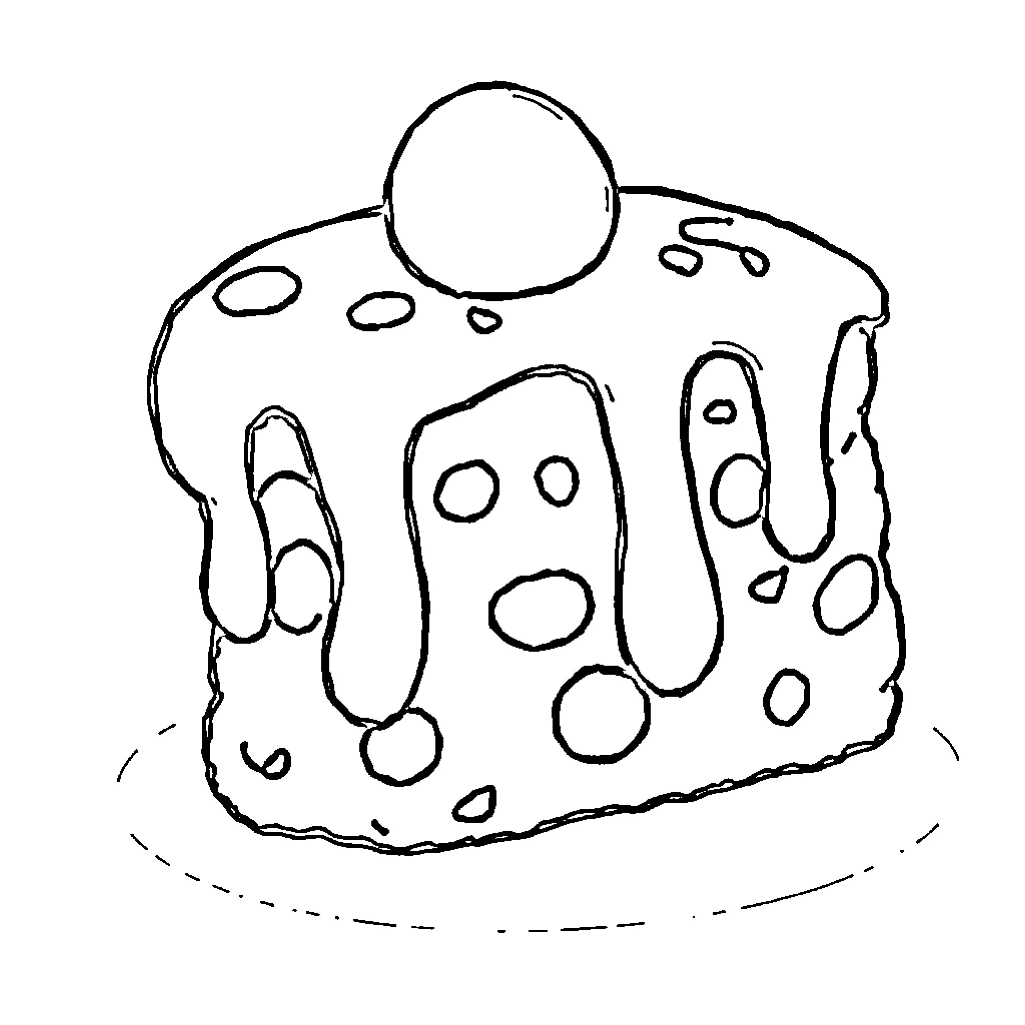 Best Cake Coloring Pages (Free Printable PDF)