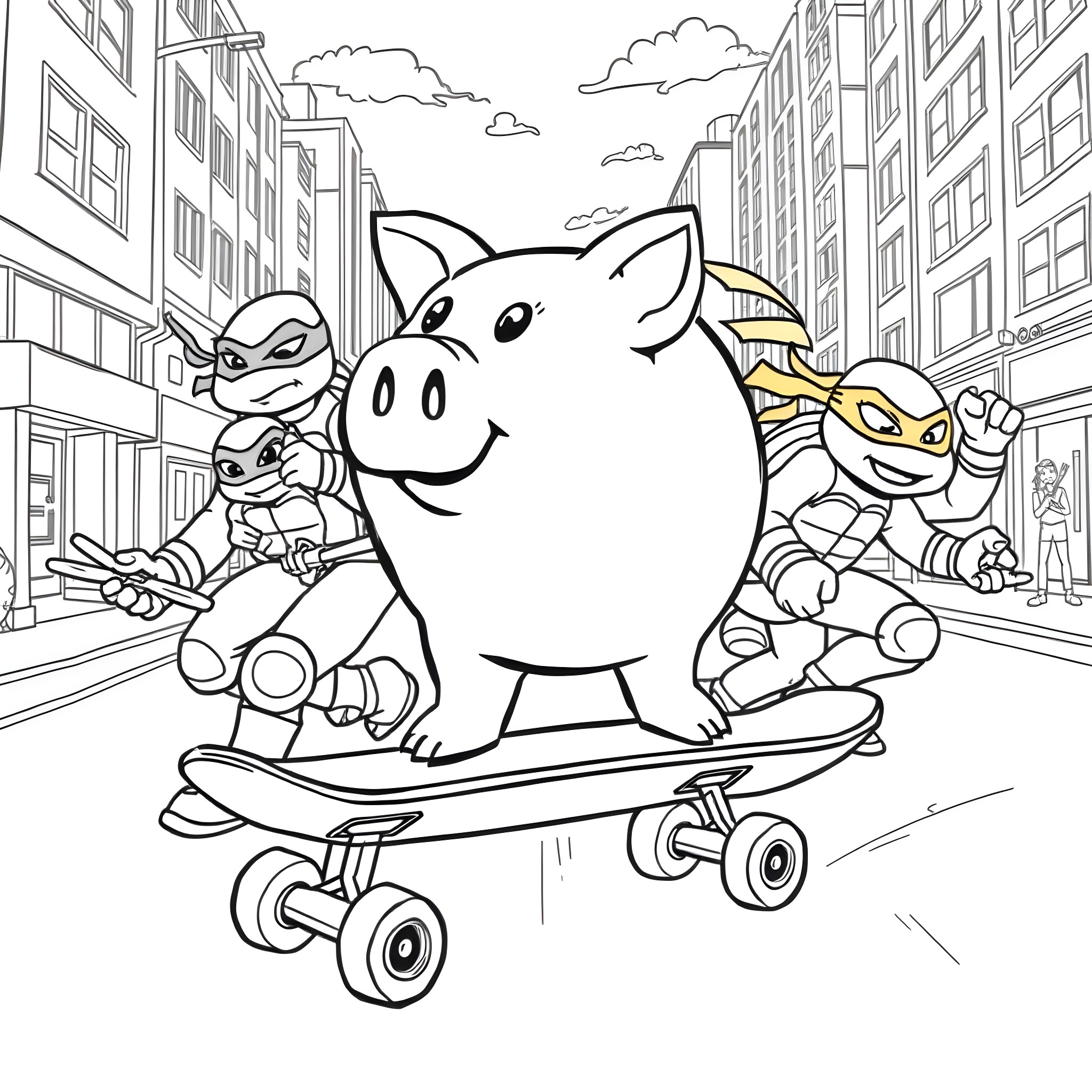 Best Piggy Bank Coloring Pages (Free Printable PDF)