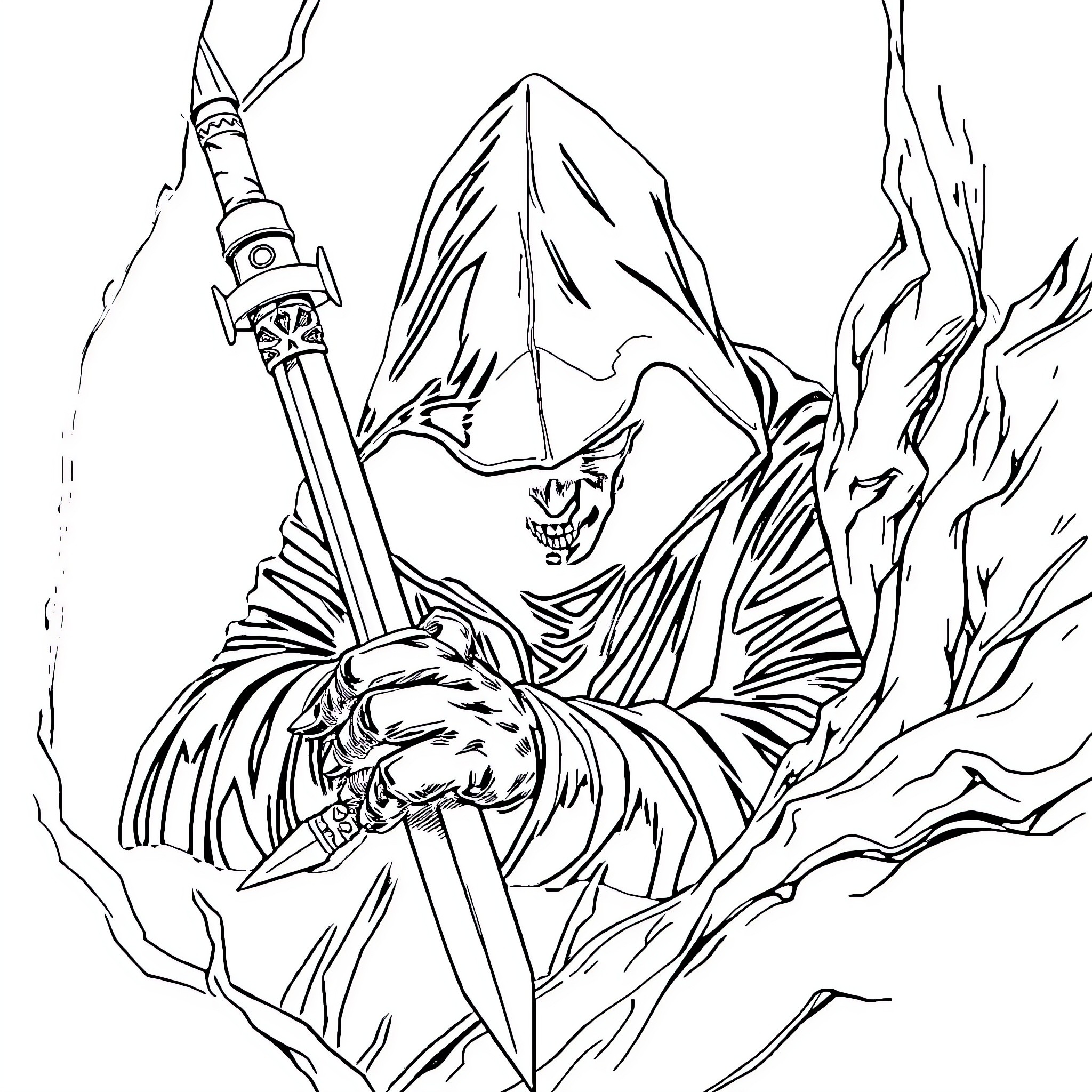Best Assassin Coloring Pages (Free Printable PDF)