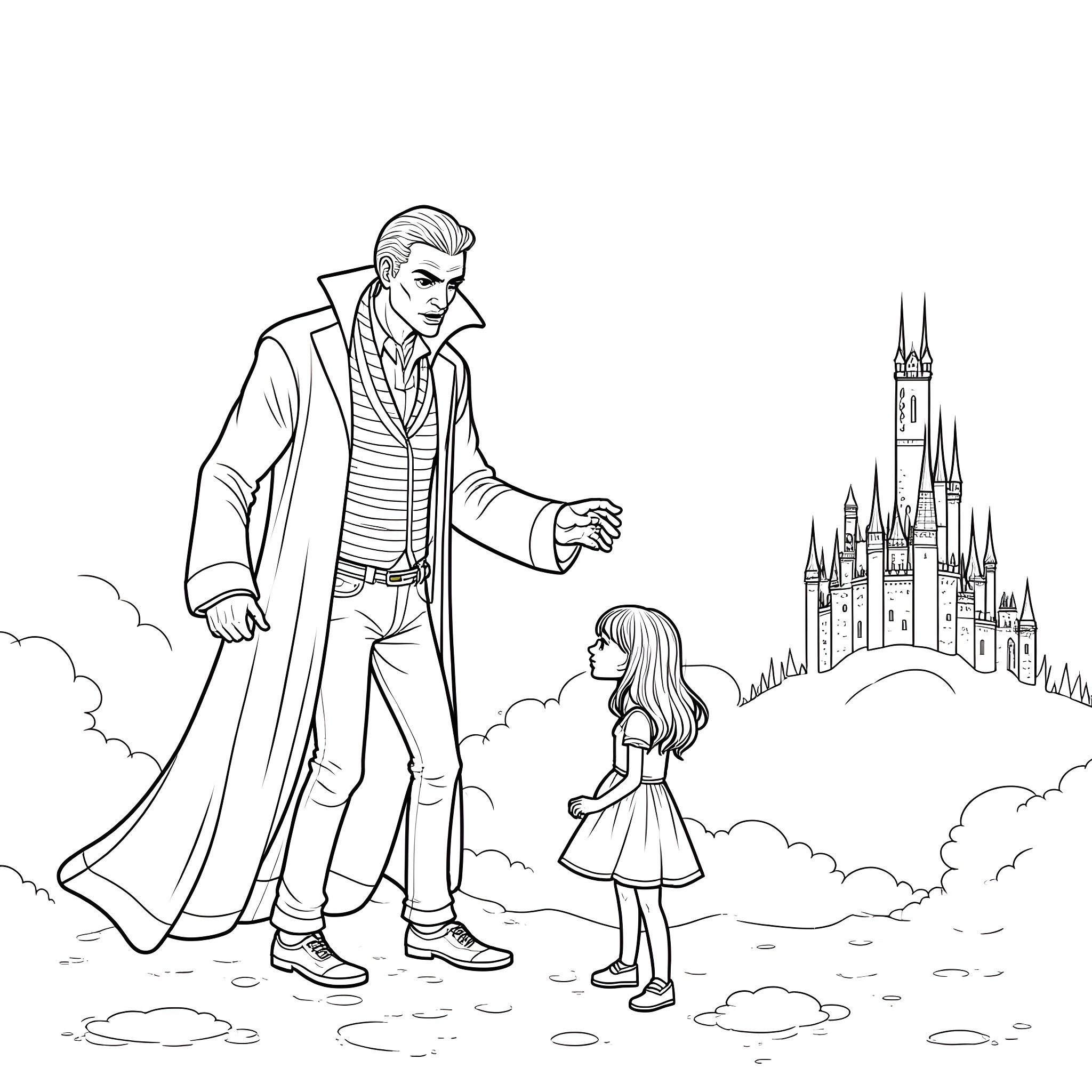 Best Vampire Coloring Pages (Free Printable PDF)