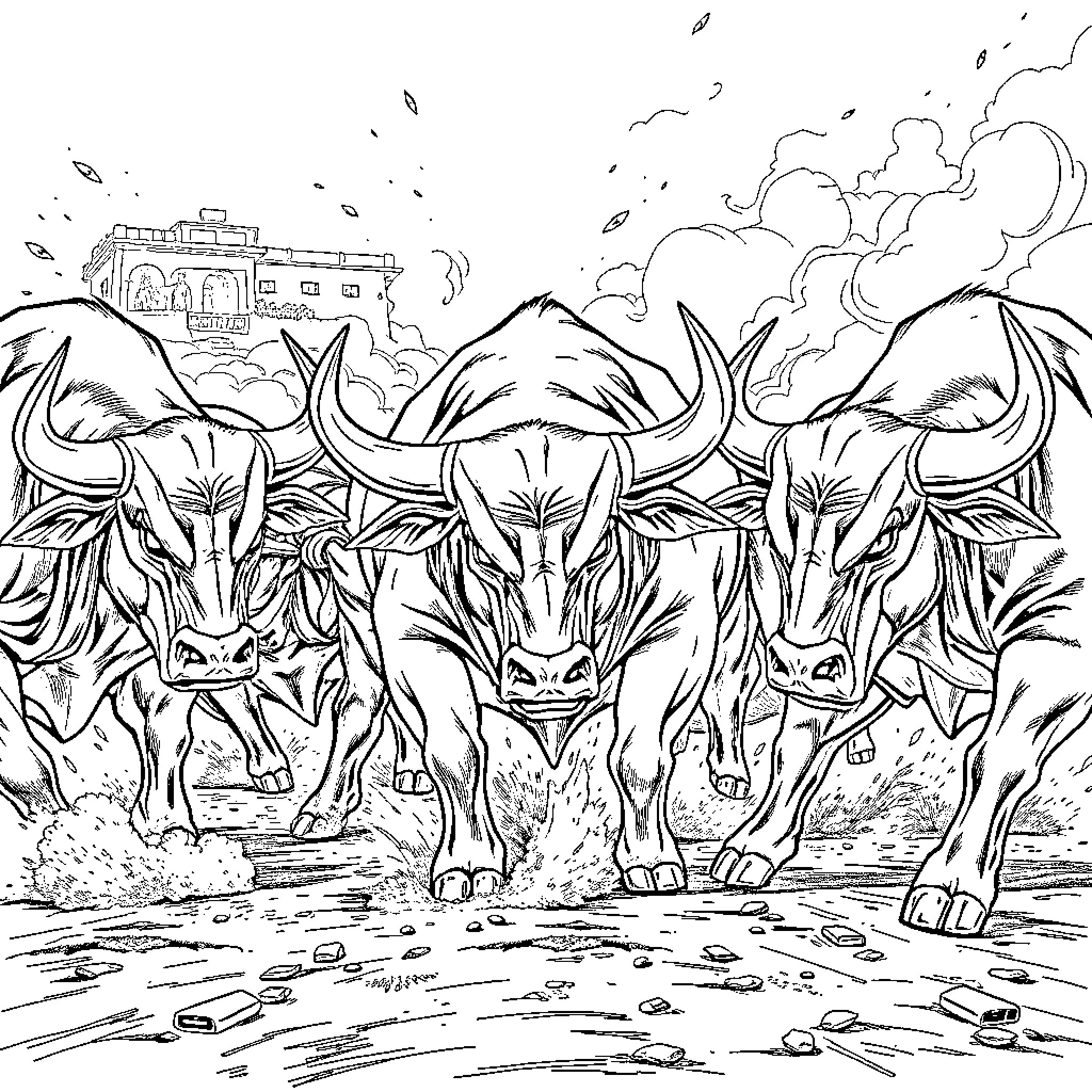 Best Bull Coloring Pages (Free Printable PDF)