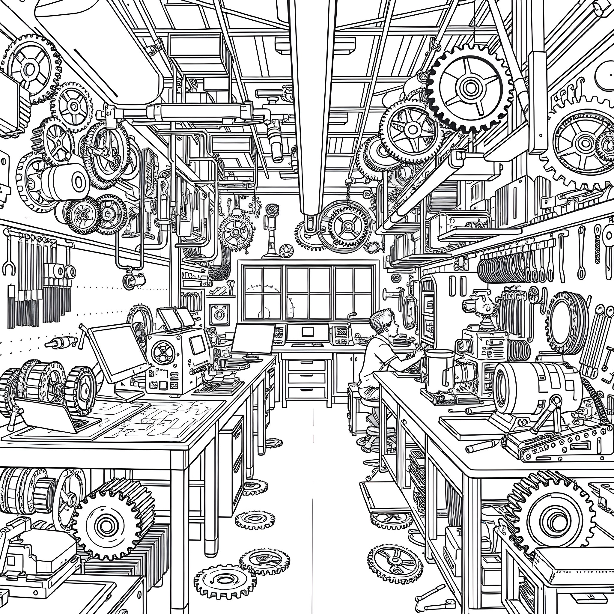 Best Engineering Coloring Pages (Free Printable PDF)