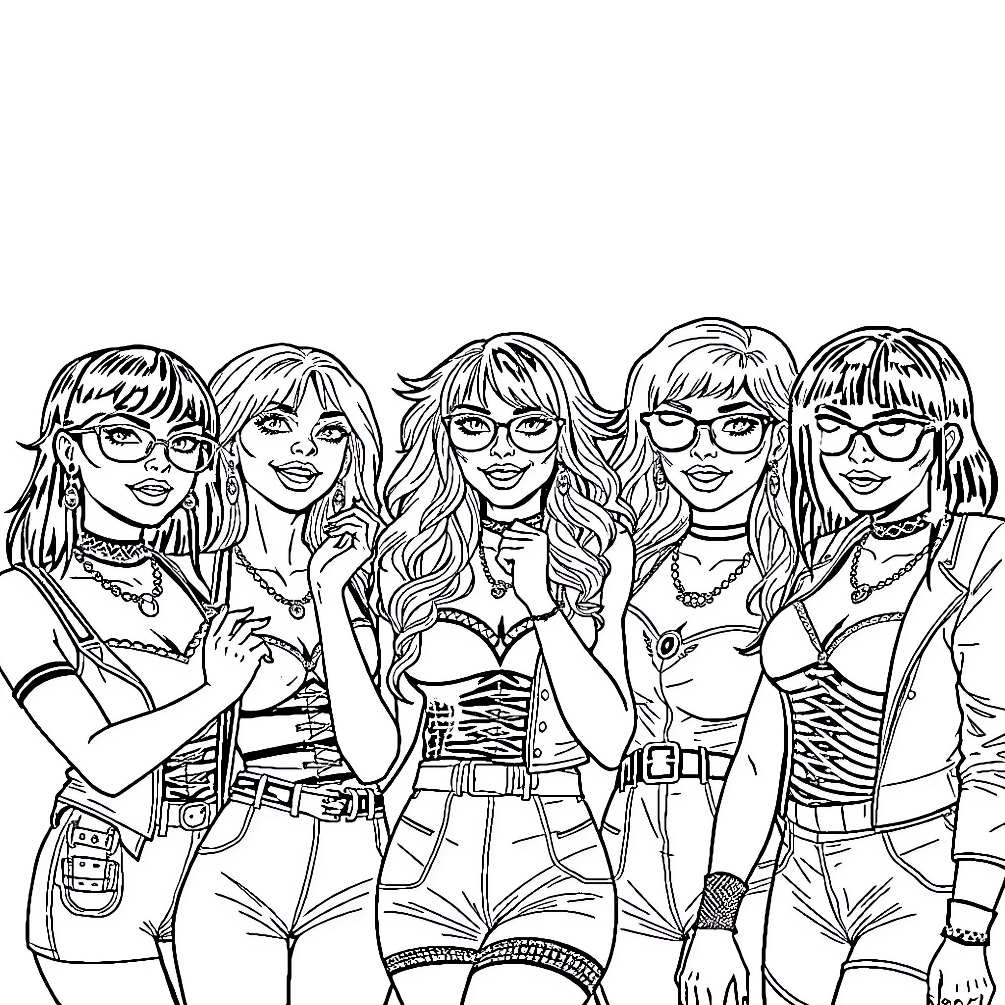 Best Goth Coloring Pages (Free Printable PDF)