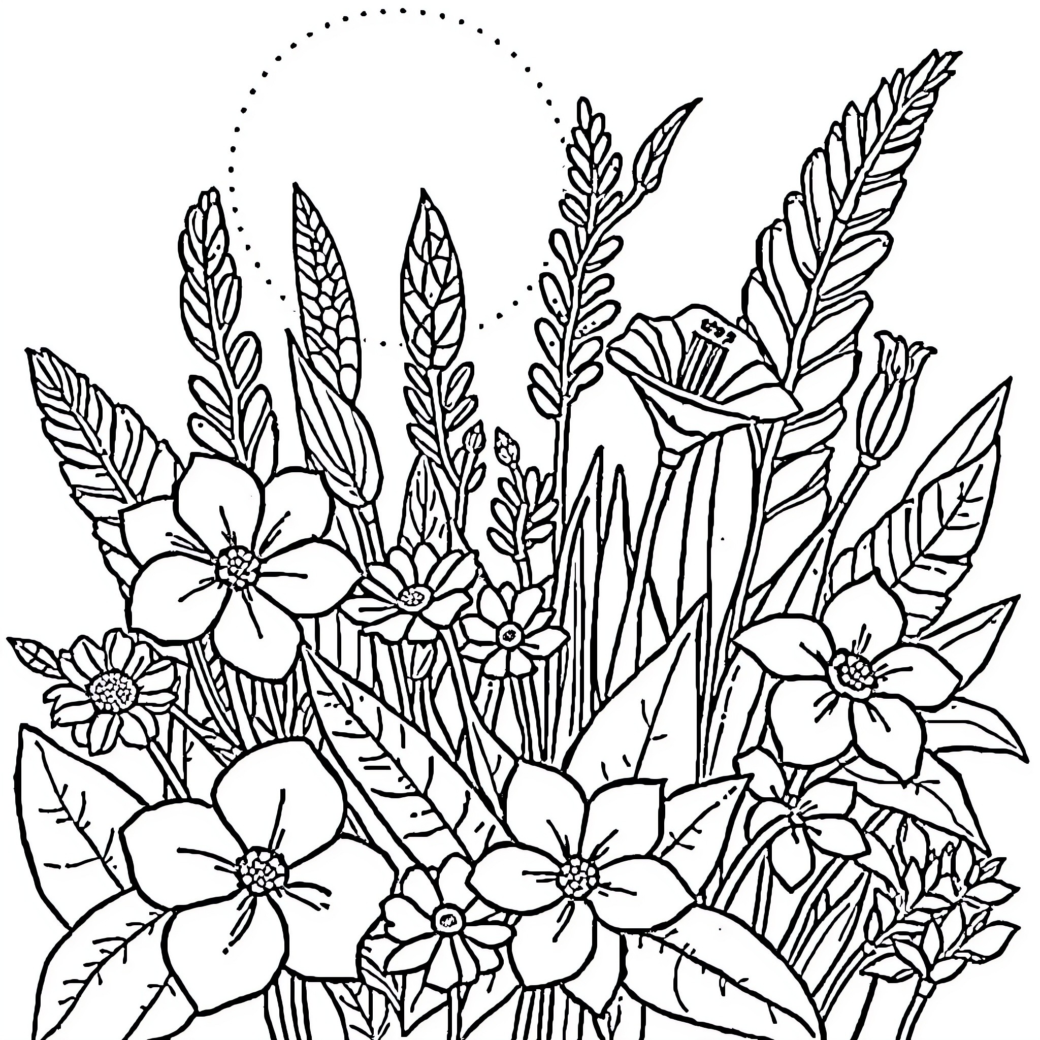 Best Plant Coloring Pages (Free Printable PDF)