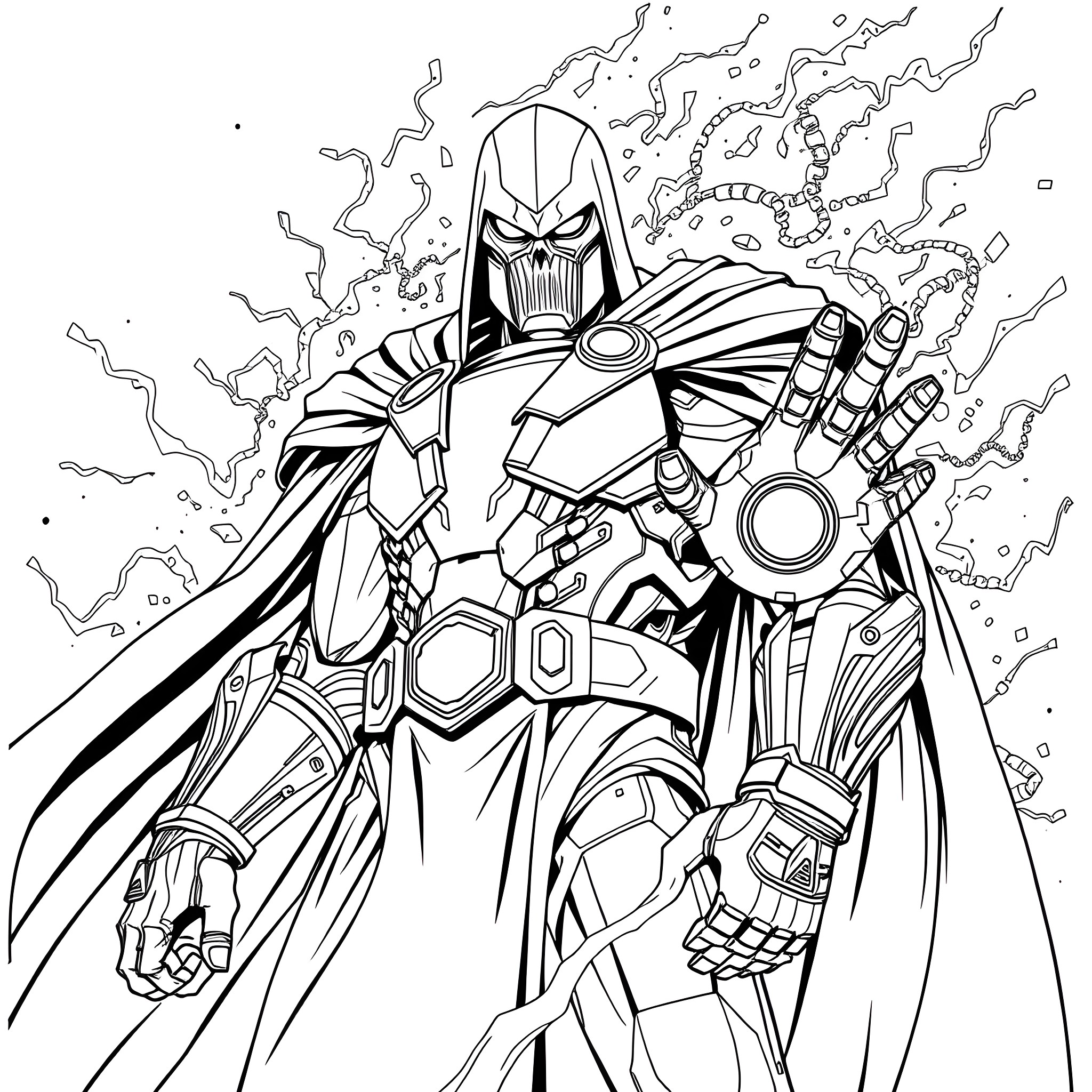 31 Best Doctor Doom Coloring Pages (Free Printable PDFs)