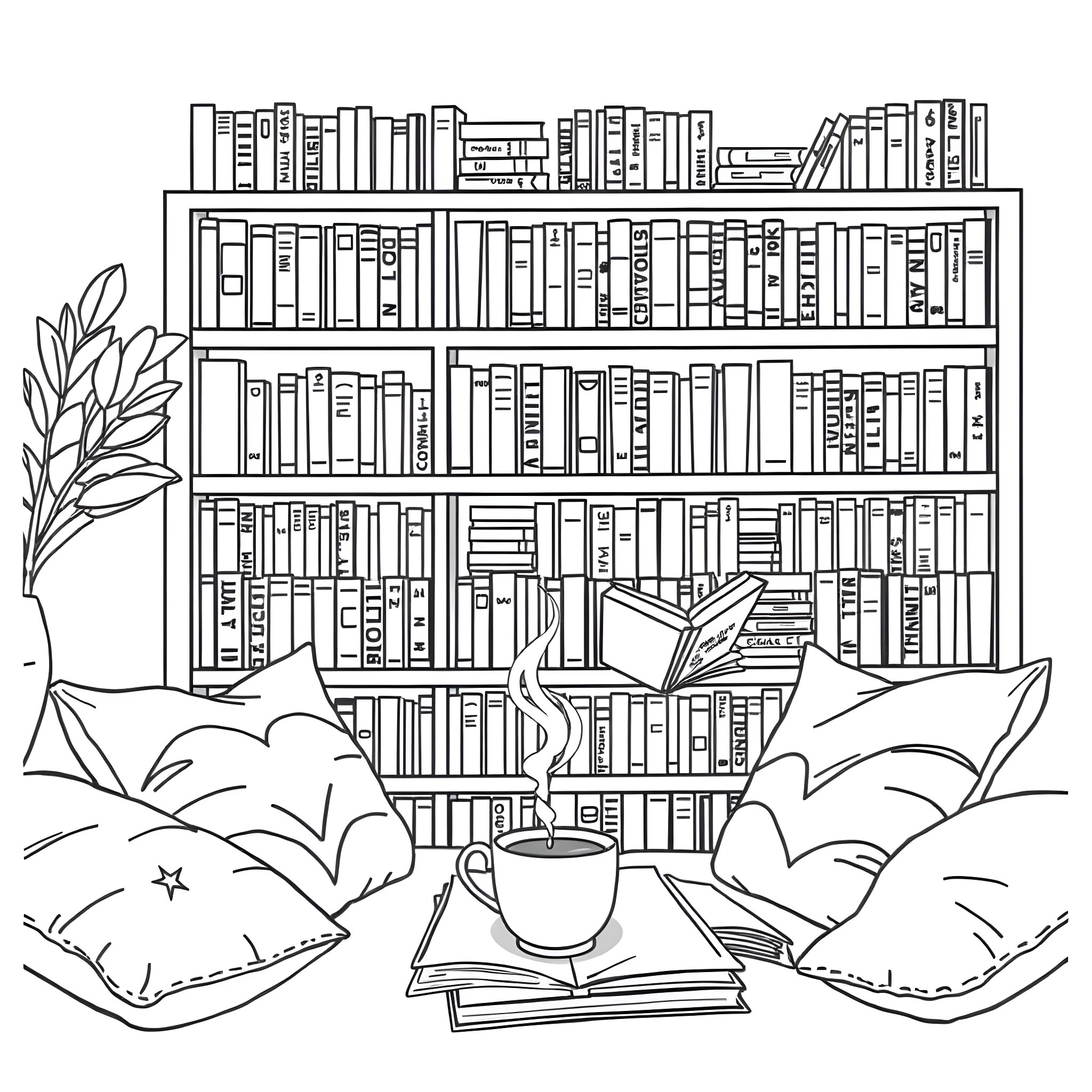 161 Best Book Coloring Pages (Free Printable PDFs)