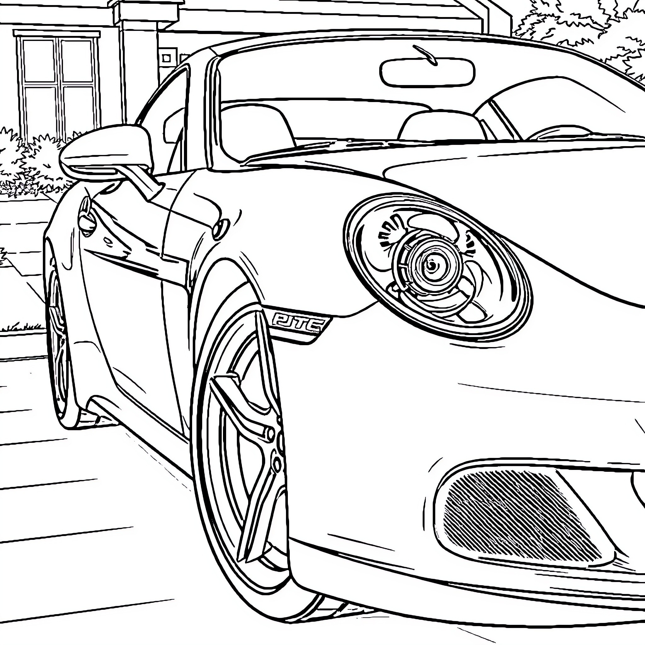 810 Best Car Coloring Pages (Free Printable PDFs)