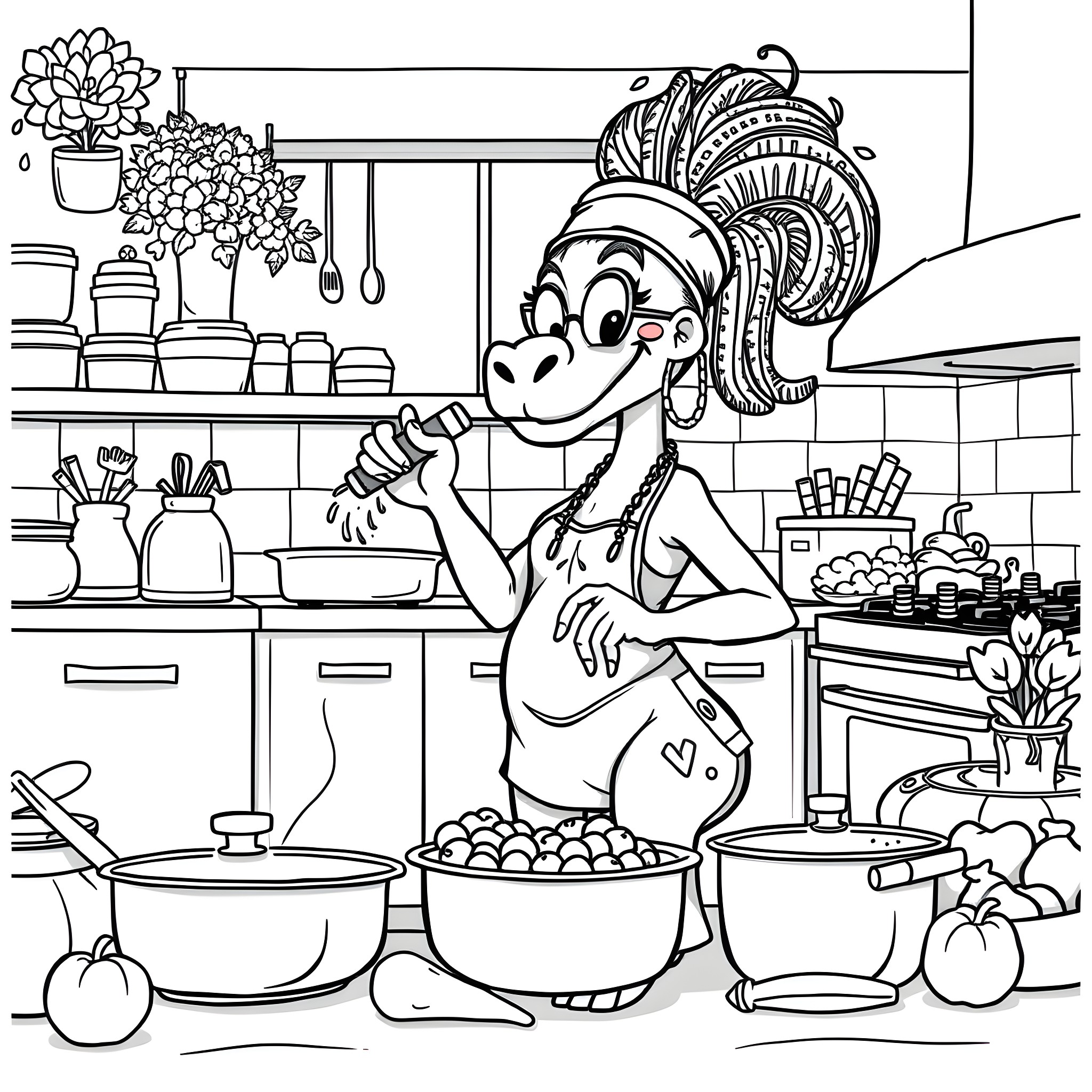 Best Glorilla Coloring Pages (Free Printable PDF)