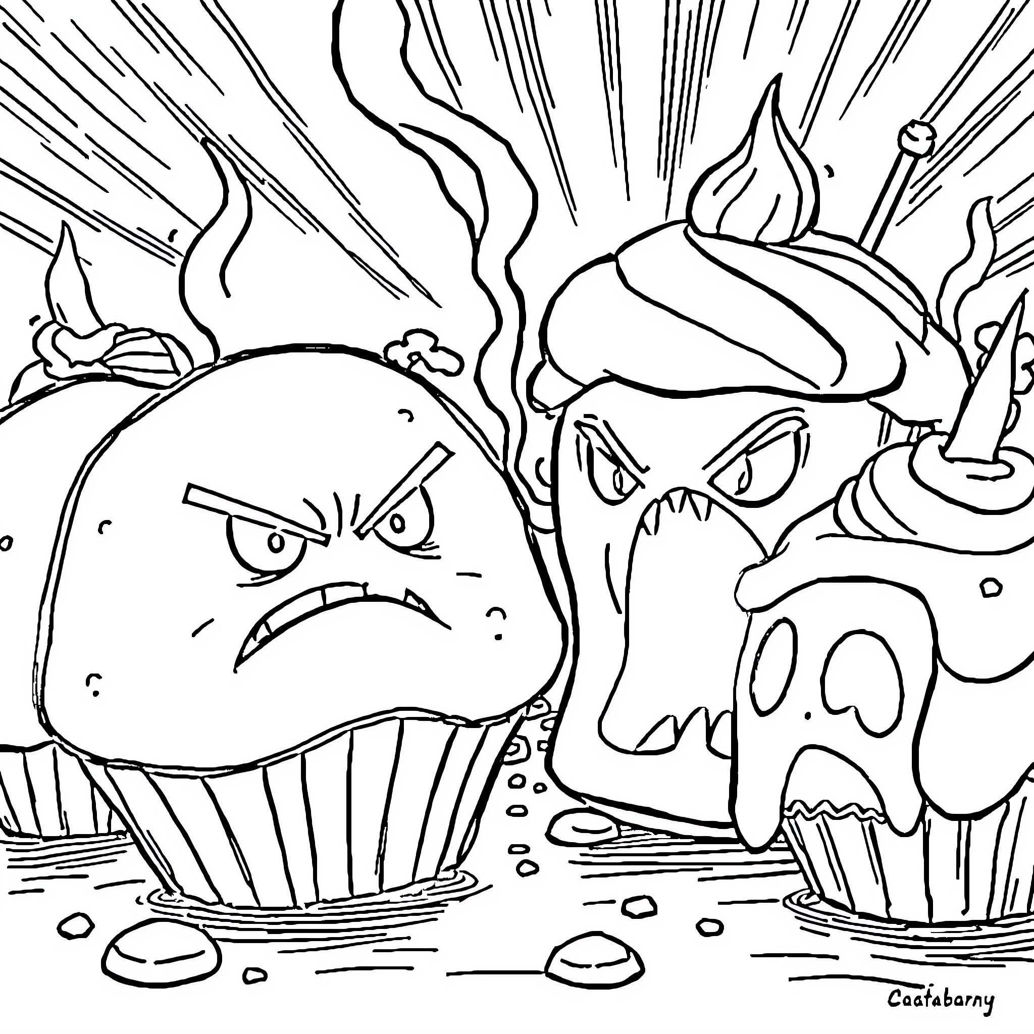 Best Muffin Coloring Pages (Free Printable PDF)