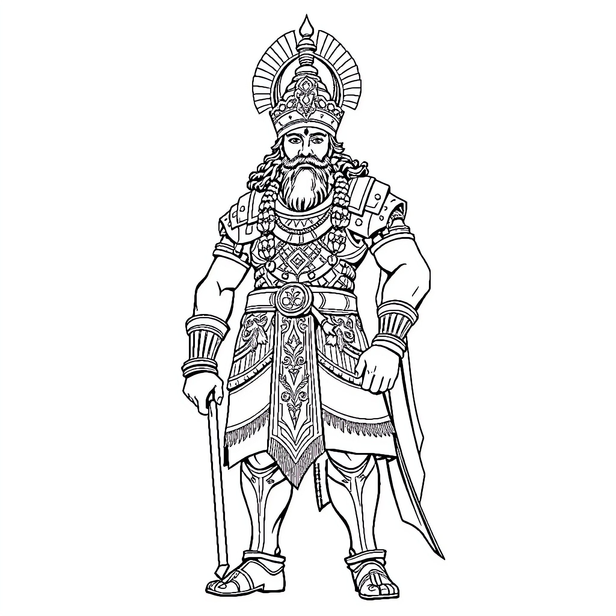 Best Shivaji Maharaj Coloring Pages (Free Printable PDF)