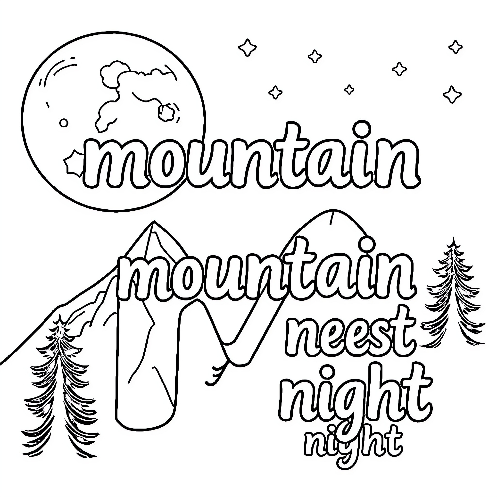 Best Word Coloring Pages (Free Printable PDF)