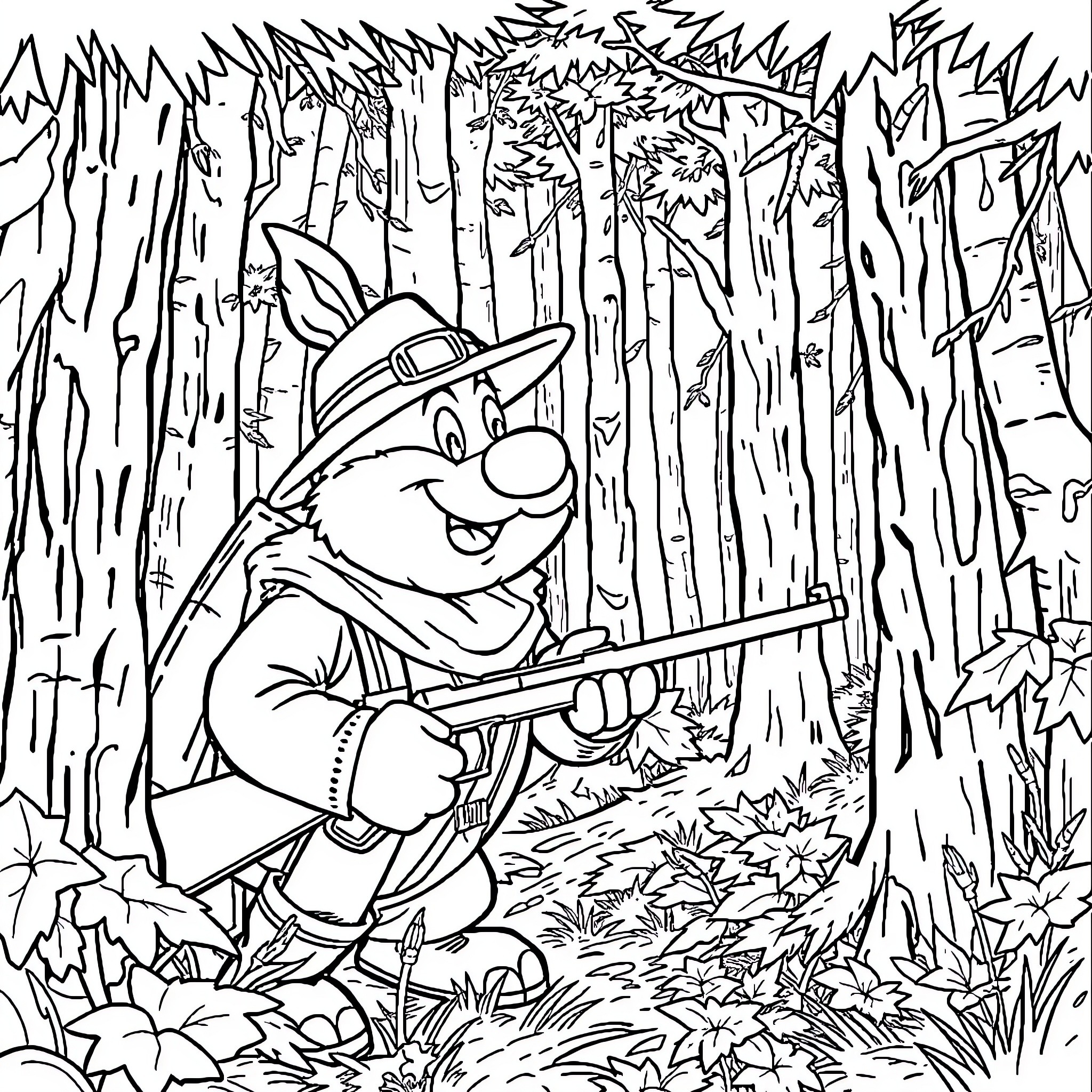 3 Best Elmer Fudd Coloring Pages (Free Printable PDFs)
