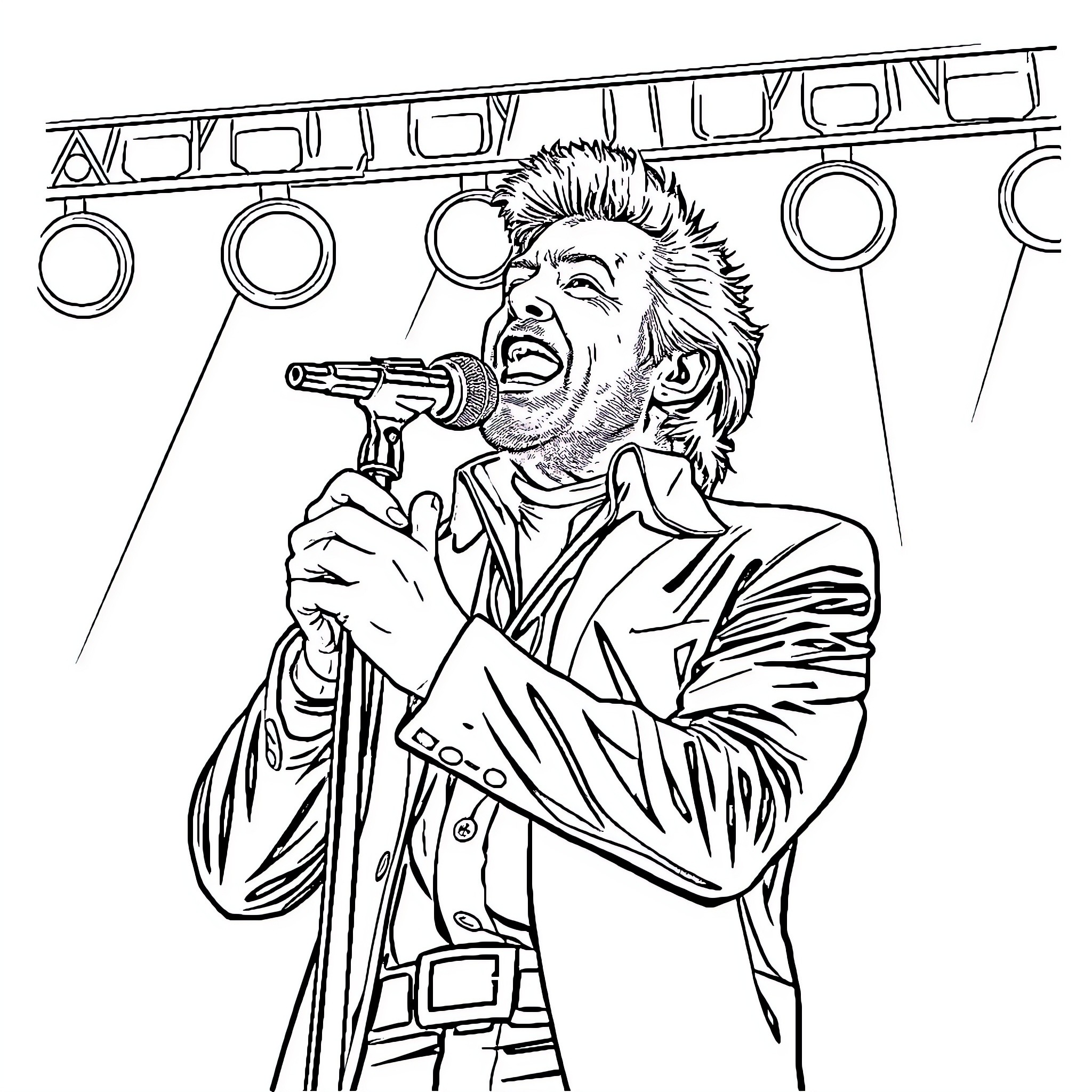 Best Johnny Hallyday Coloring Pages (Free Printable PDF)