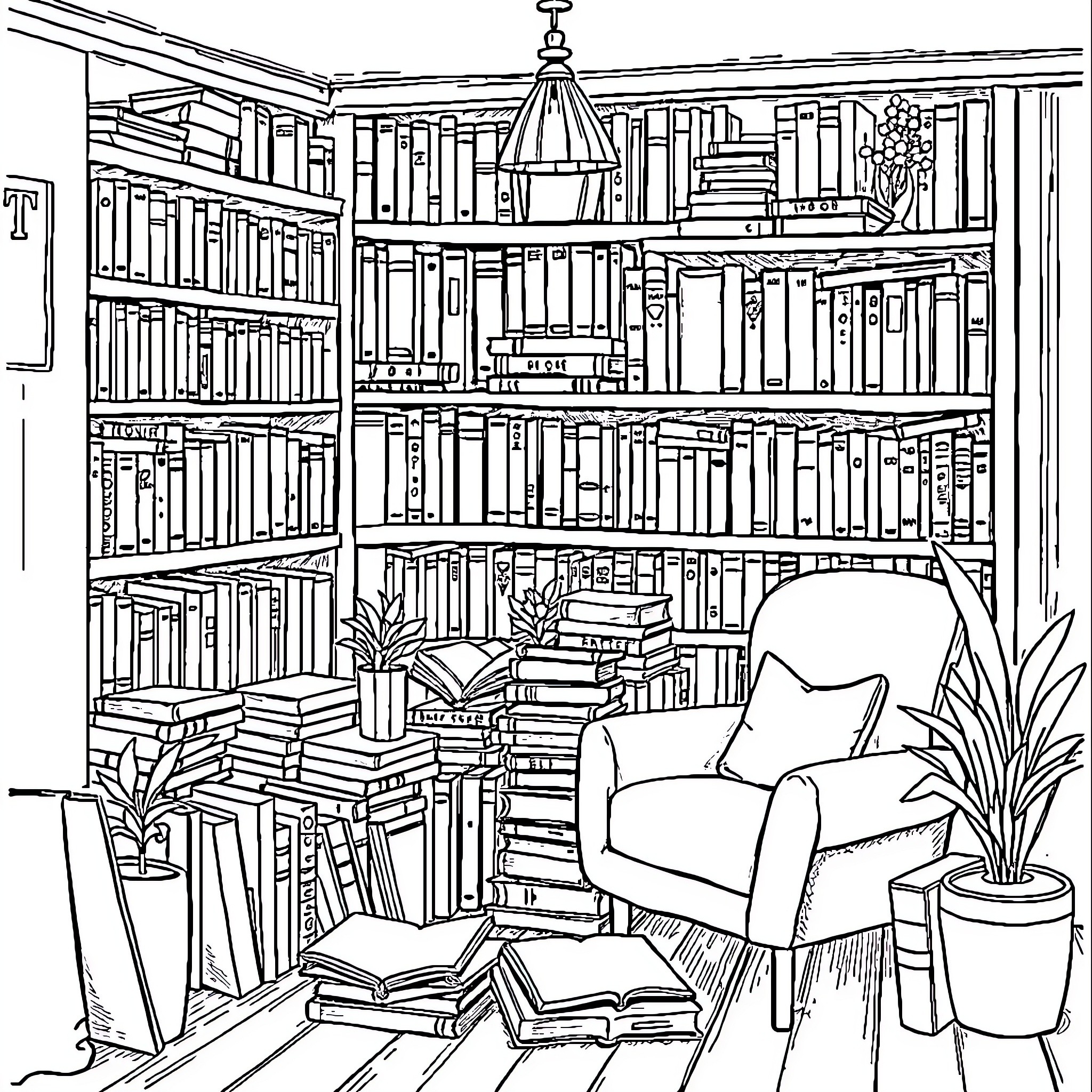 Best Book Coloring Pages (Free Printable PDF)