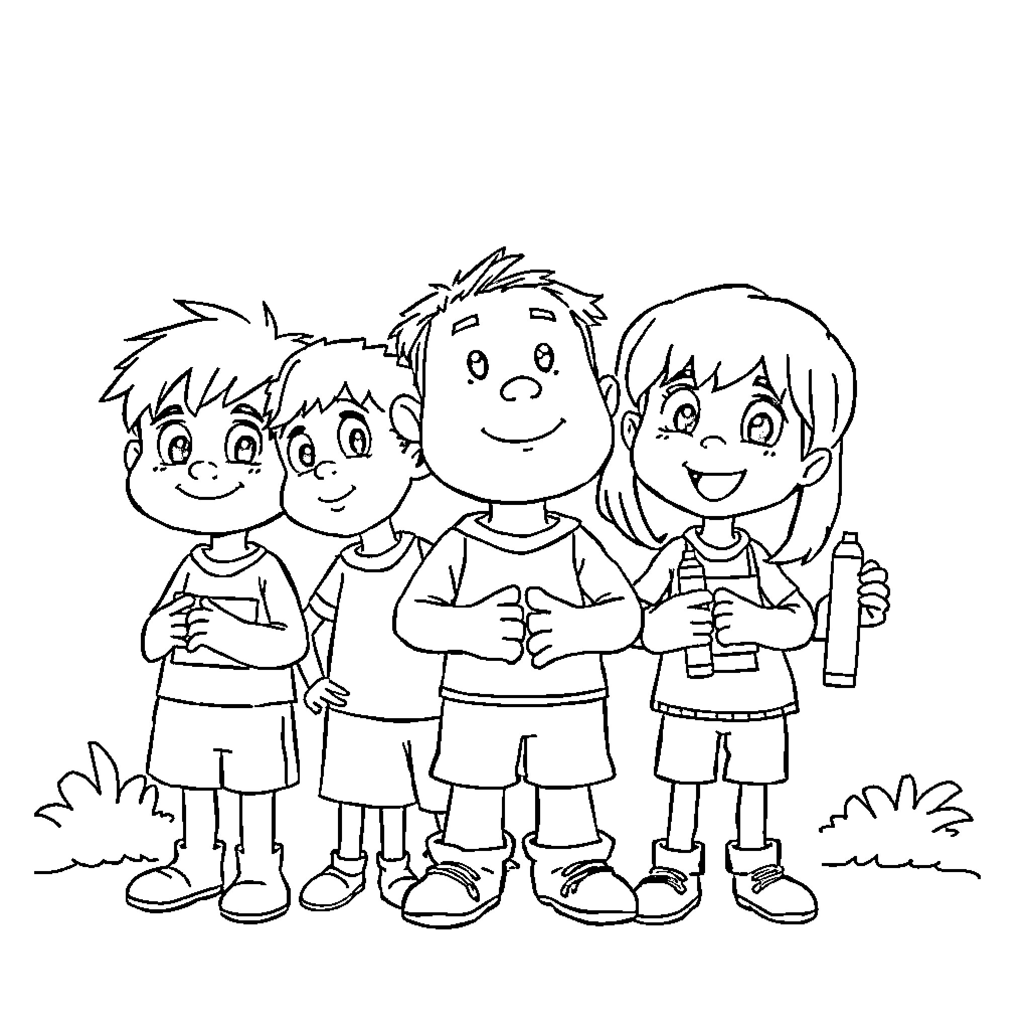 Best Book Character Coloring Pages (Free Printable PDF)
