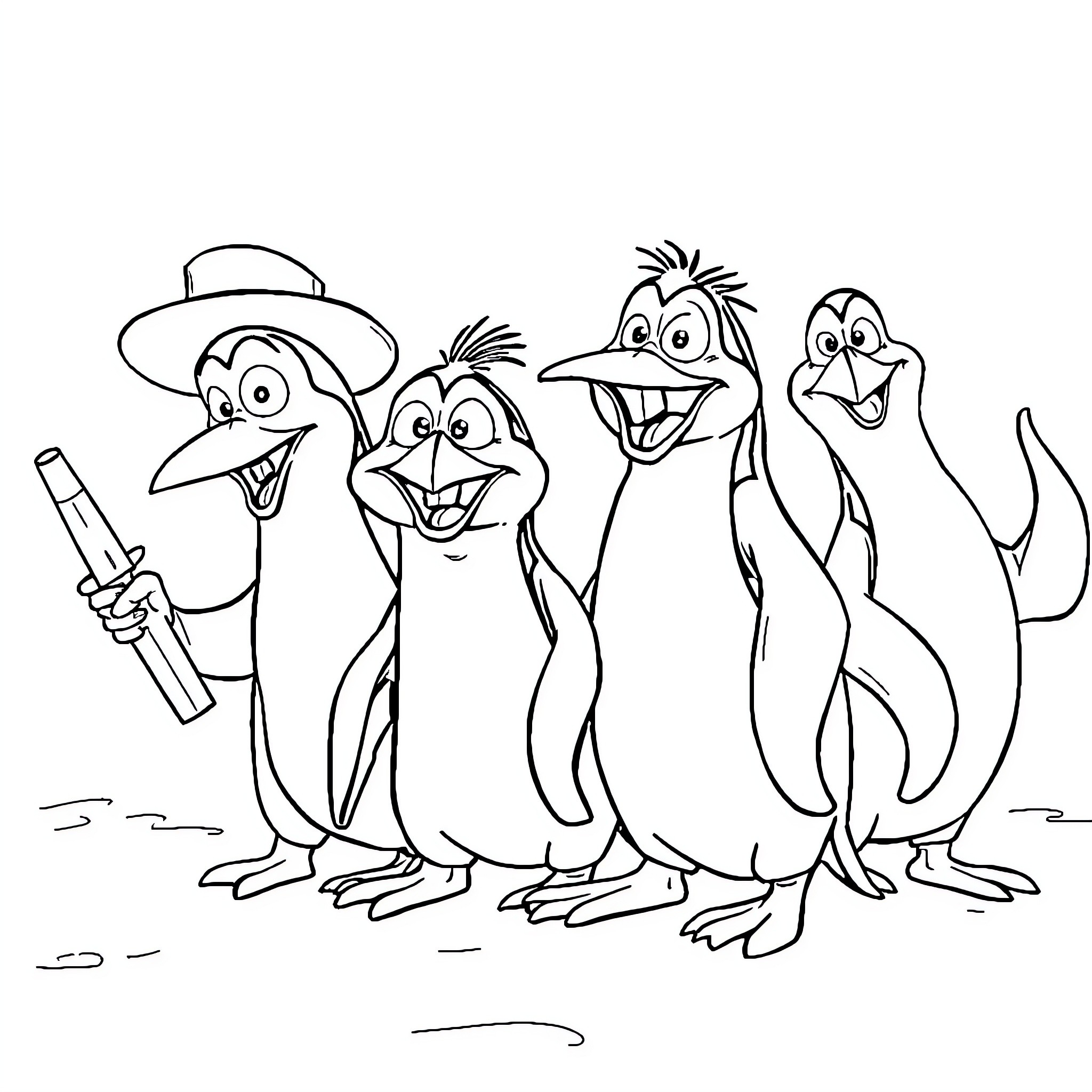Best Penguin Coloring Pages (Free Printable PDF)