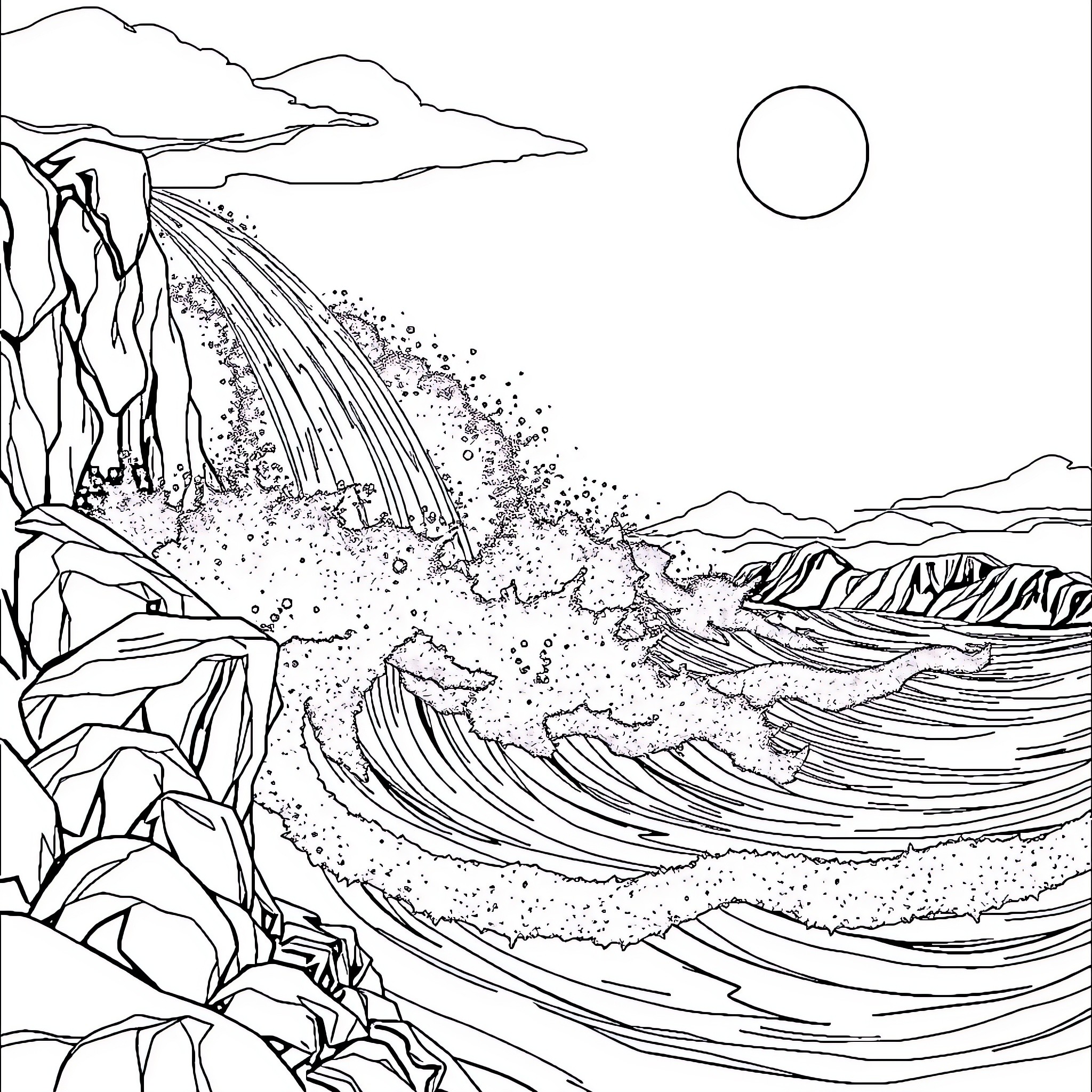 Best Jet d'Eau Coloring Pages (Free Printable PDF)