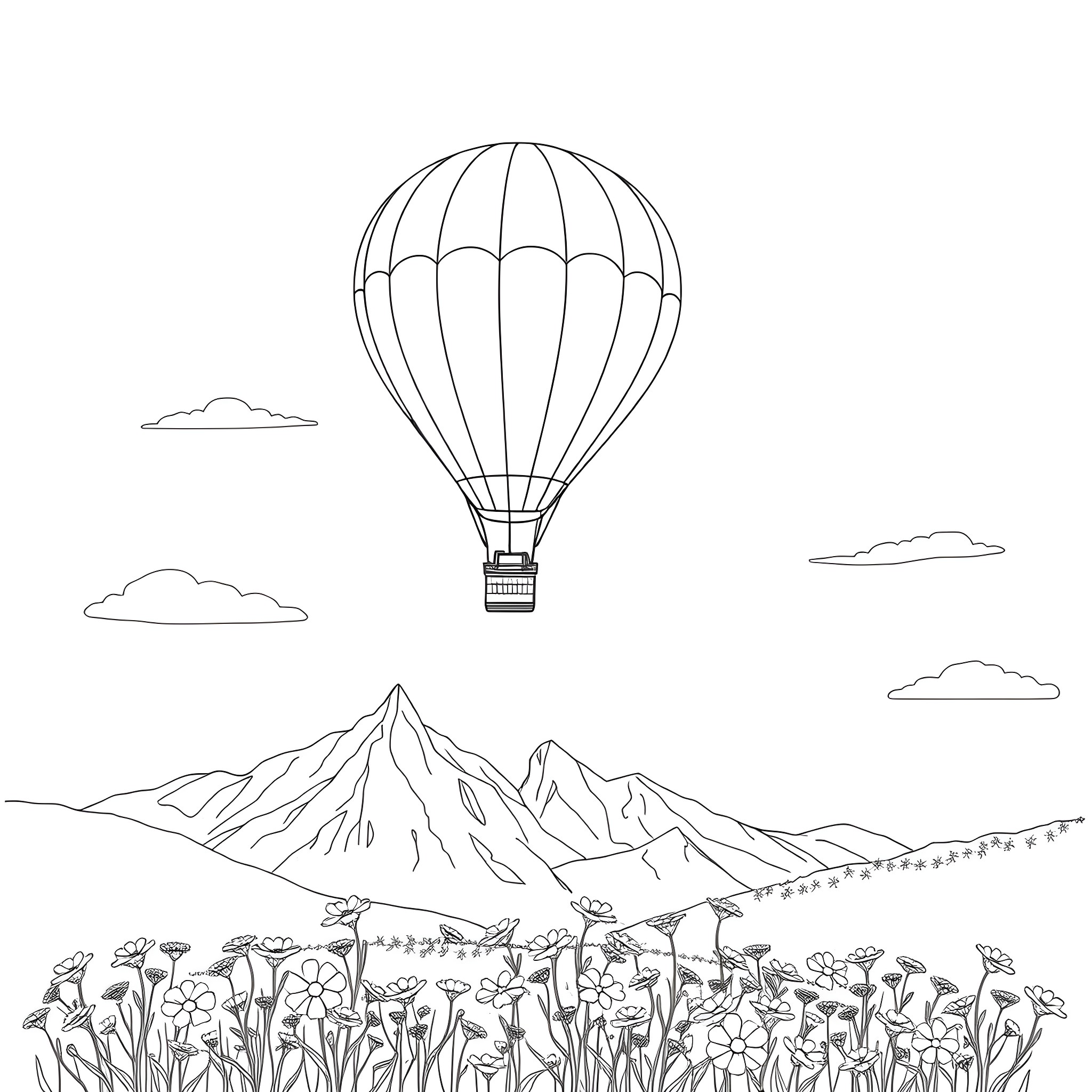 4 Best Hot Air Balloon Coloring Pages (Free Printable PDFs)